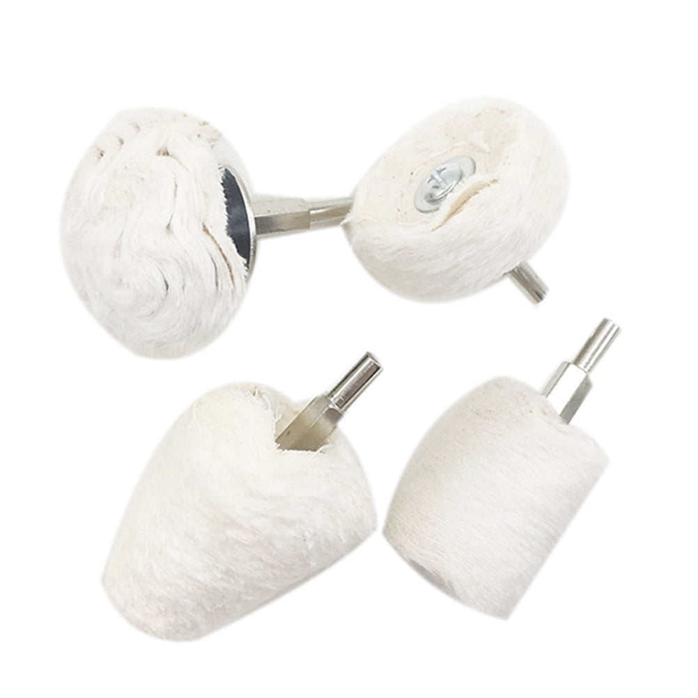 Nishuna 4Pcs Cloth Cone Shape Polishing Wheel Mirror Polishing Buffer ...