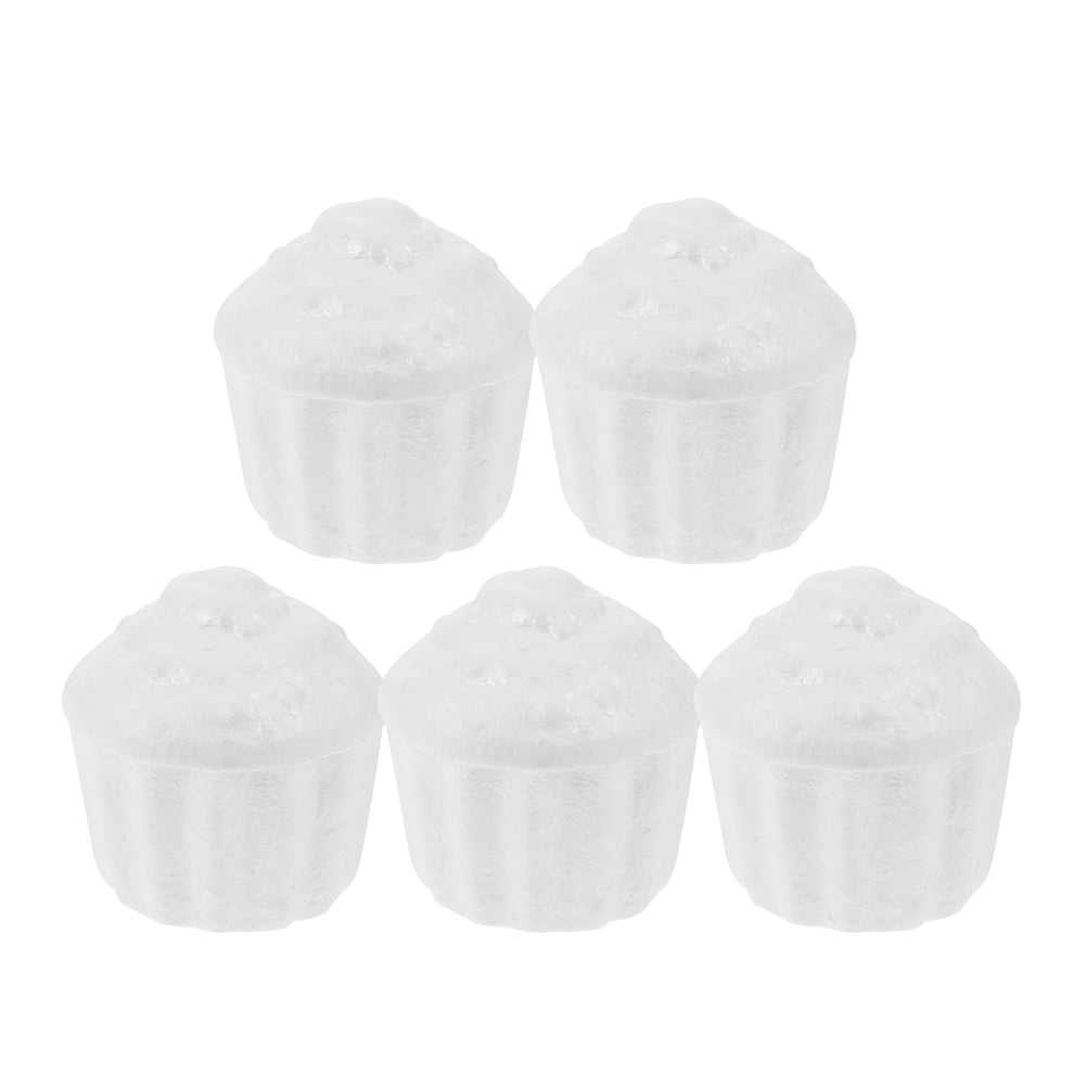 Nishuna 5pcs Cupcake Dummies Foams Fake Cake Model Cake Decorating ...