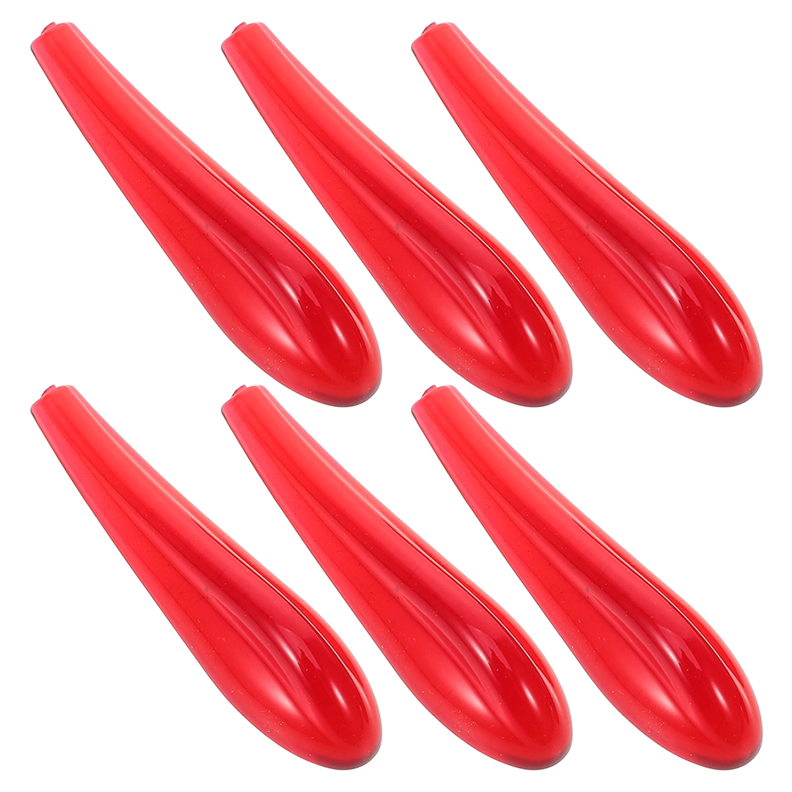 Nishuna 6pcs Car Spoiler Sticker Car Tail Bumper Sticker Plastic Tail ...