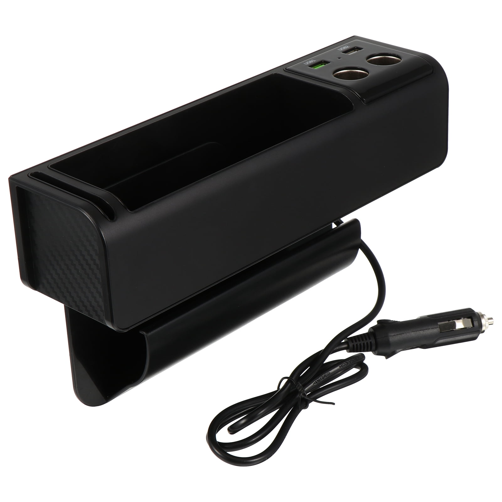 Nishuna Car Seat Filler Organizer Useful Car Seat Storage Box with USB ...