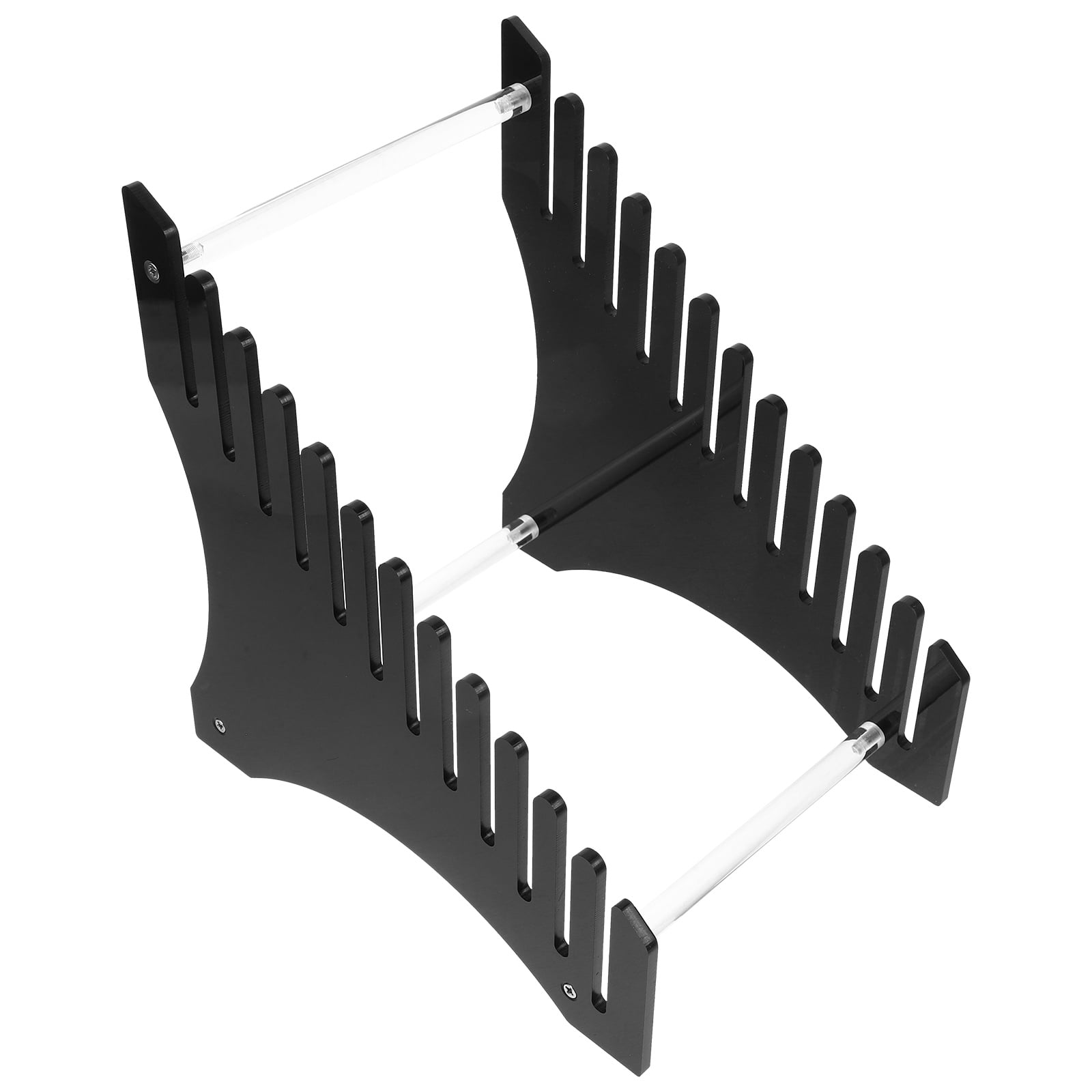 Nishuna Record Display Rack Desktop Acrylic Display Stand Multi-tiered ...