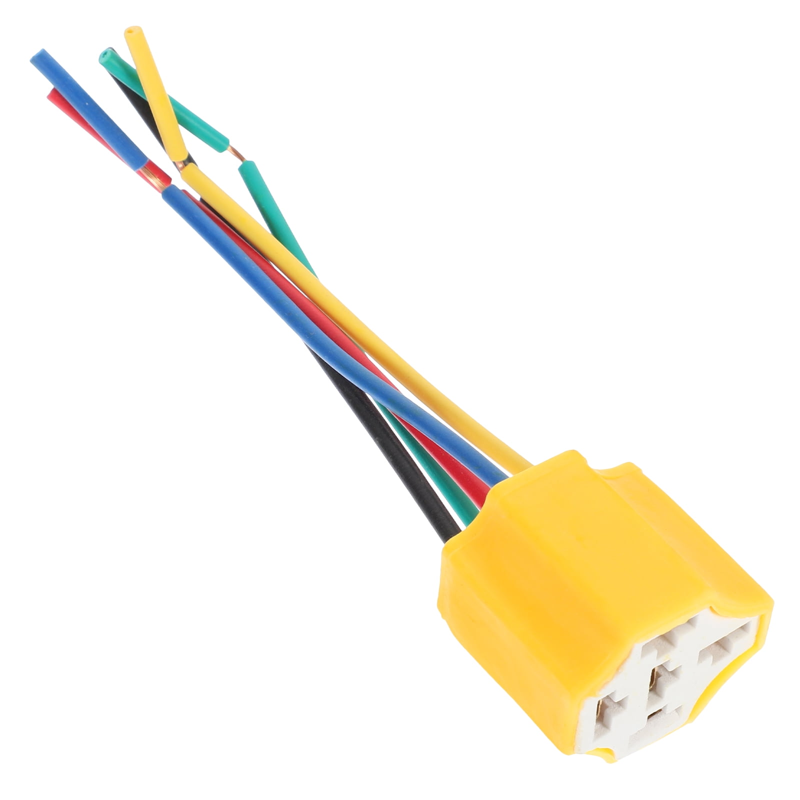 Nishuna Relay Ceramic Socket Car Relay Light Socket Replacement Socket ...