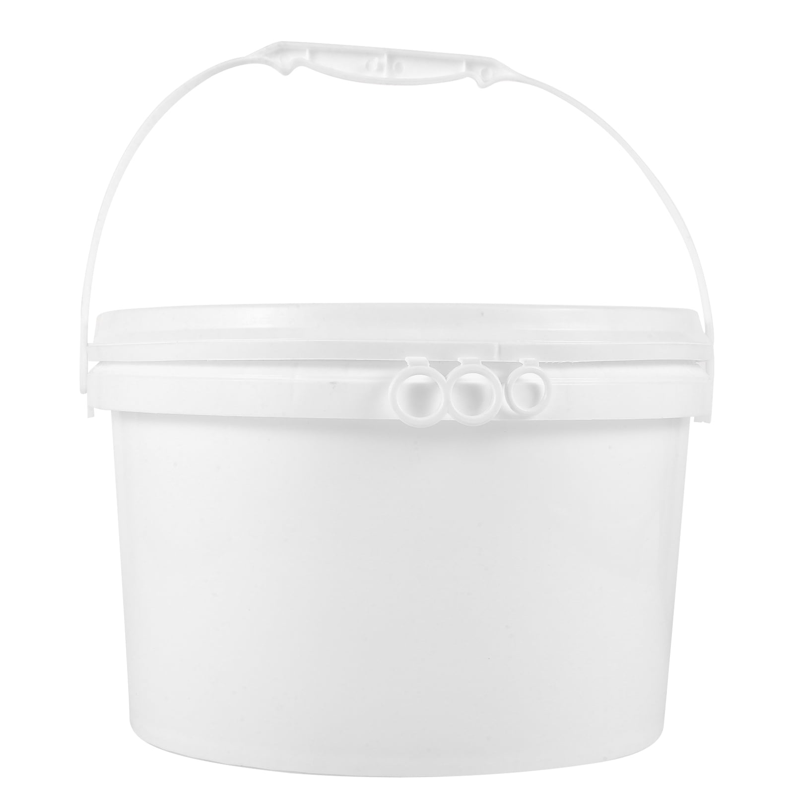 Nishuna Small Bucket With Lid Versatile Plastic Bucket Bucket Lidded ...