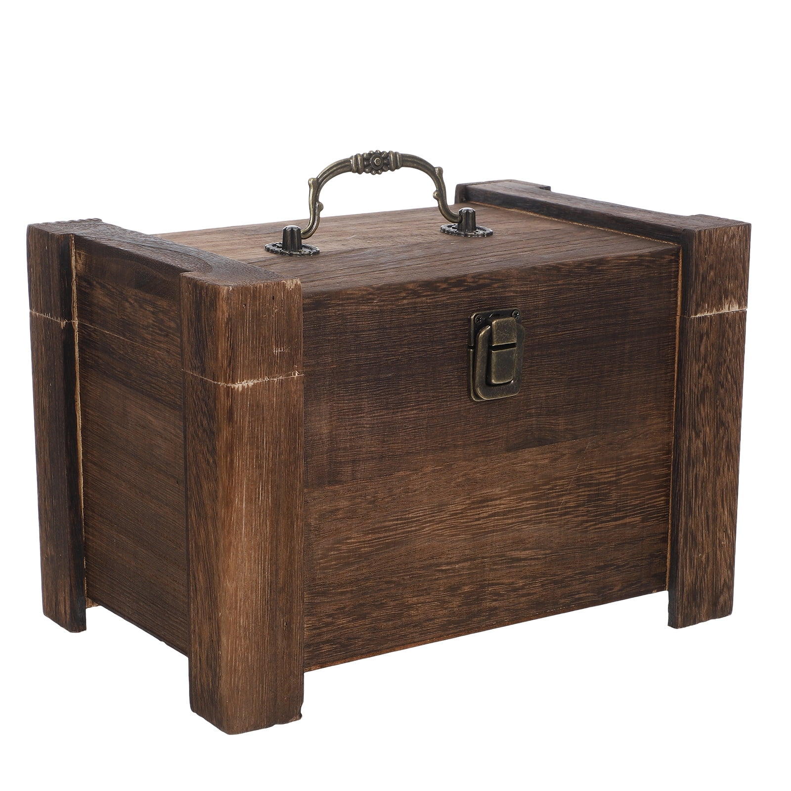 Nishuna Tea Storage Chest Vintage Tea Chest Box Wooden Tea Storage ...