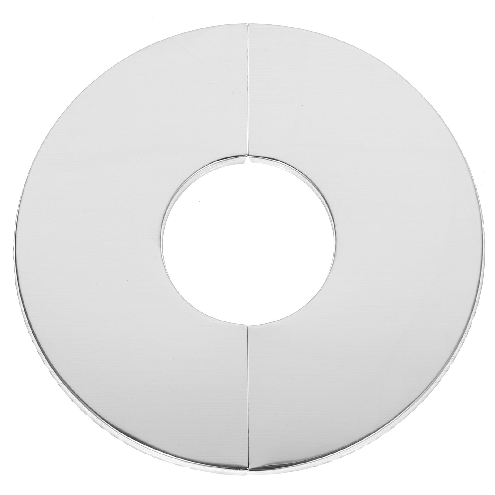 COOPHYA Decorative Pipe Flange Silver Bathroom Decor 1Set 5.5x5.5x0.2In ...