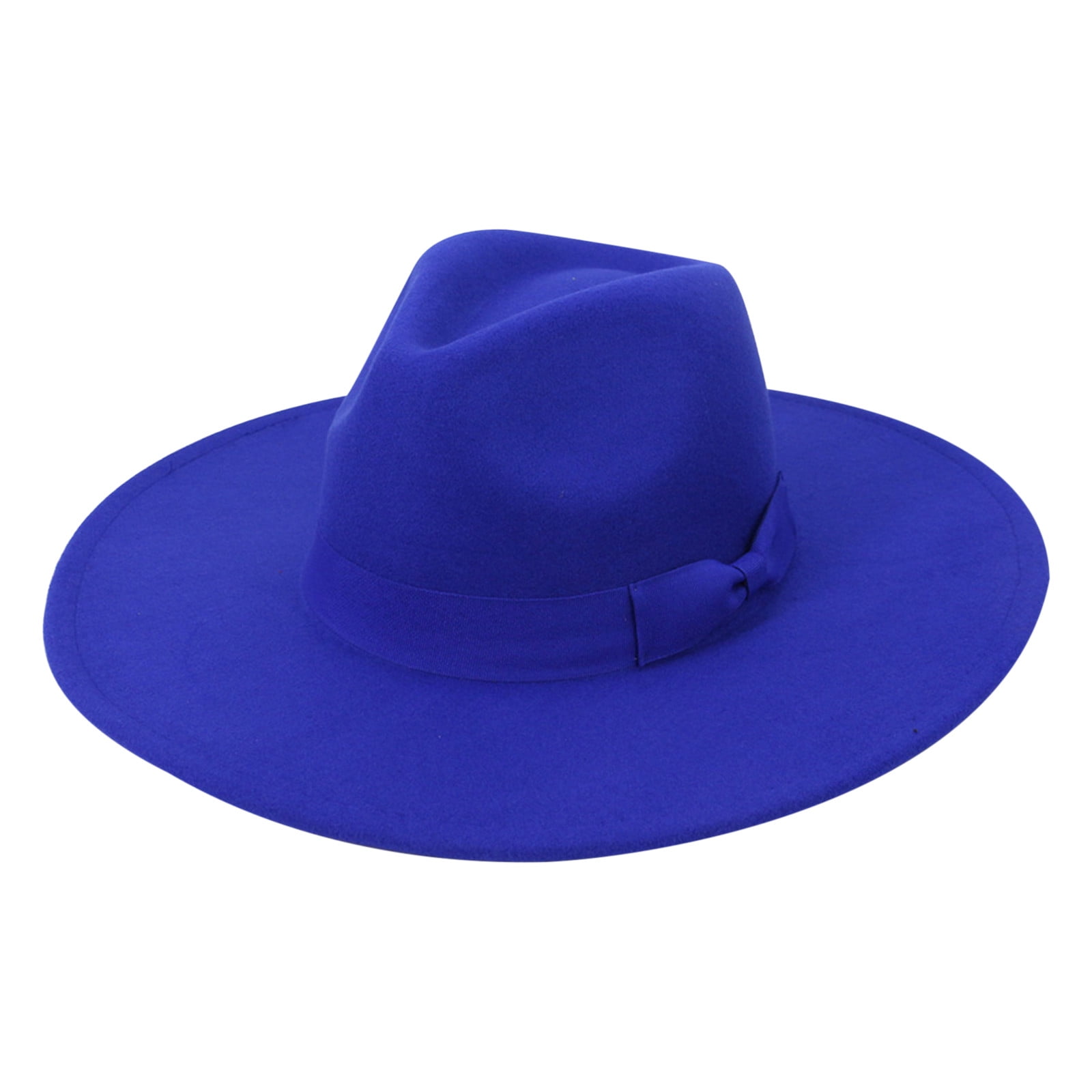 Nisorays Women & Men Fedora Hat Wide Brim Unsex Floppy Panama Hat Cap ...