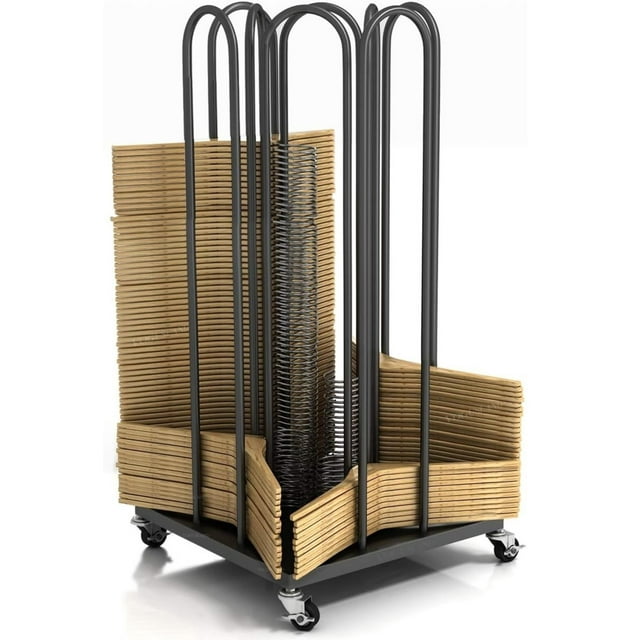 Nisorpa 4 Side Storage Hanger Stacker Cart, 4 in 1 Large Clothes Hanger ...