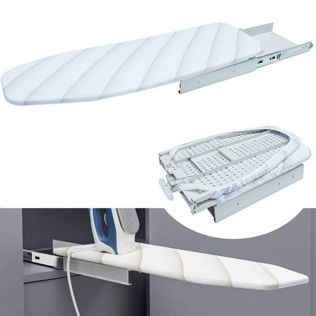 Nisorpa Folding Ironing Board - Retractable Closet Pull-out Ironing ...