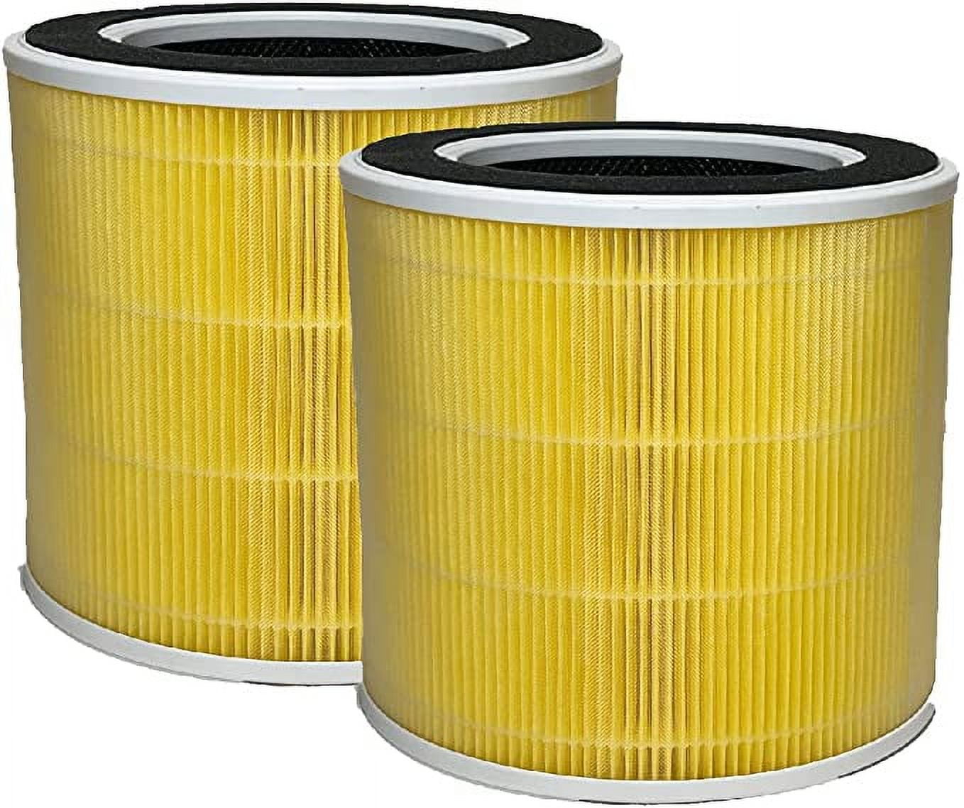 Nispira Premium 4-in-1 True HEPA Activated Carbon Replacement Filter ...