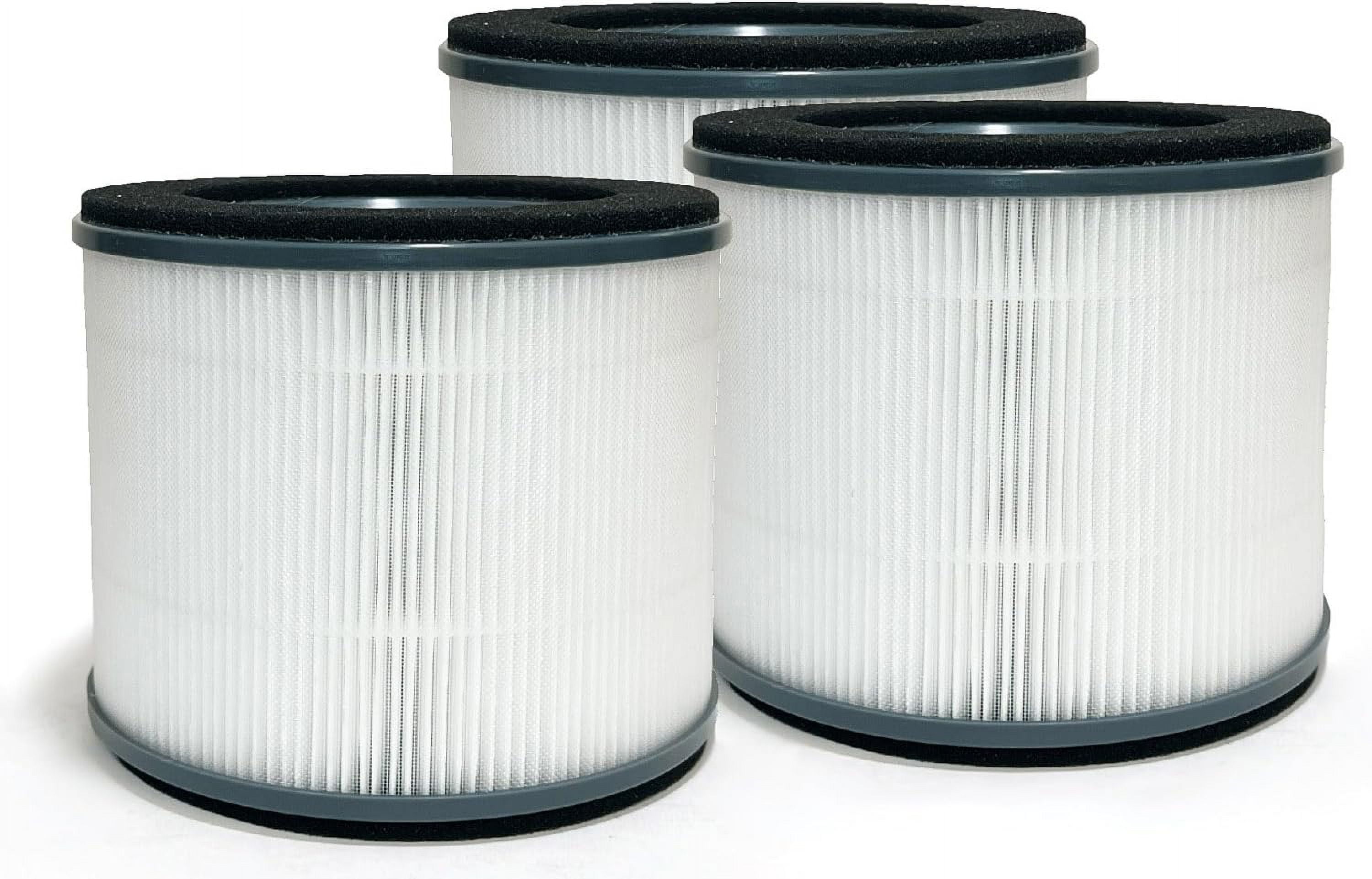 Nispira AP-T10 AP-T10FL 3-In-1 Activated Carbon True HEPA Filter ...