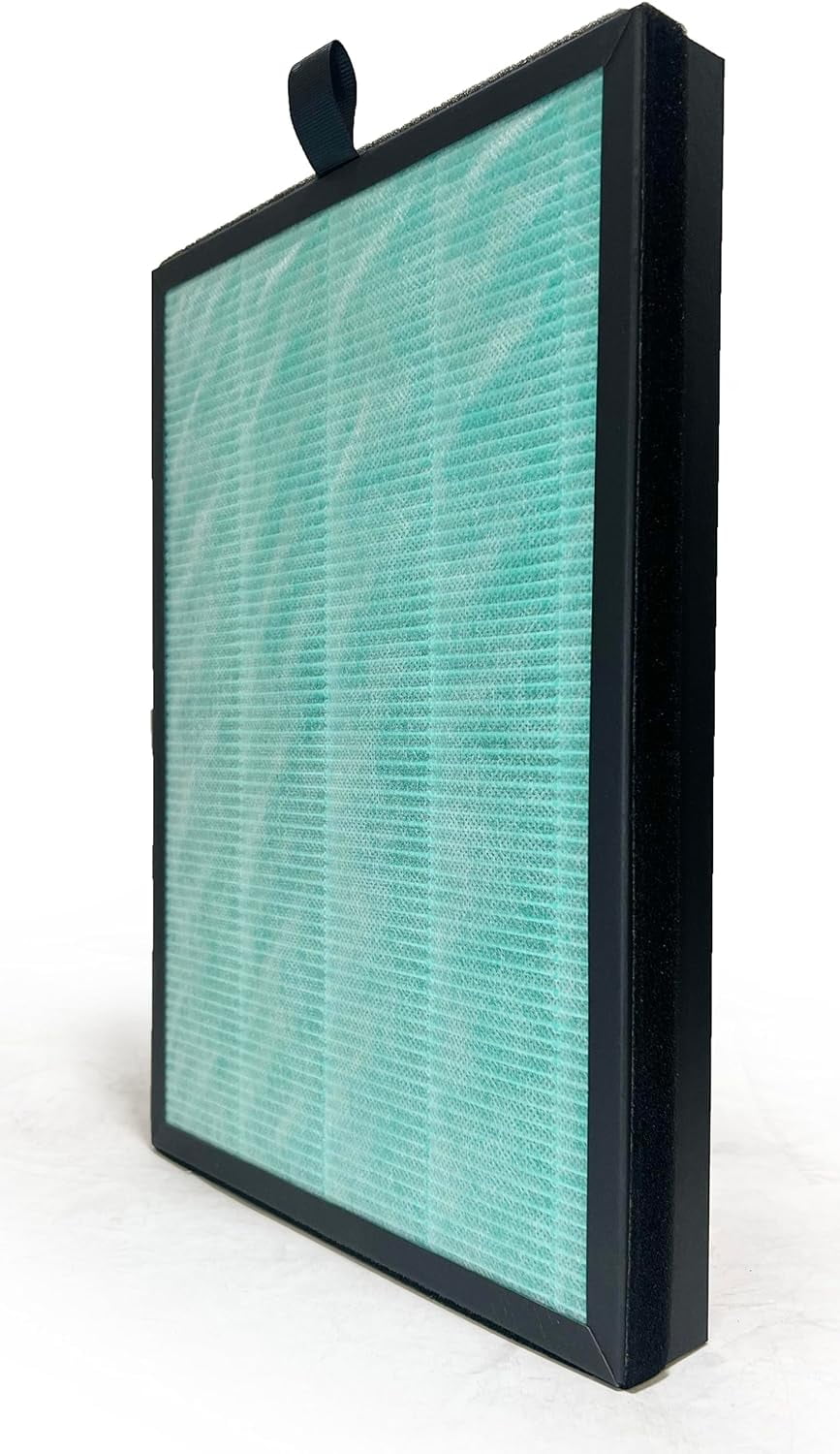 Nispira H04 3-In-1 True HEPA Filter Replacement Compatible with HIMOX Air Purifier H04 | Removes ...