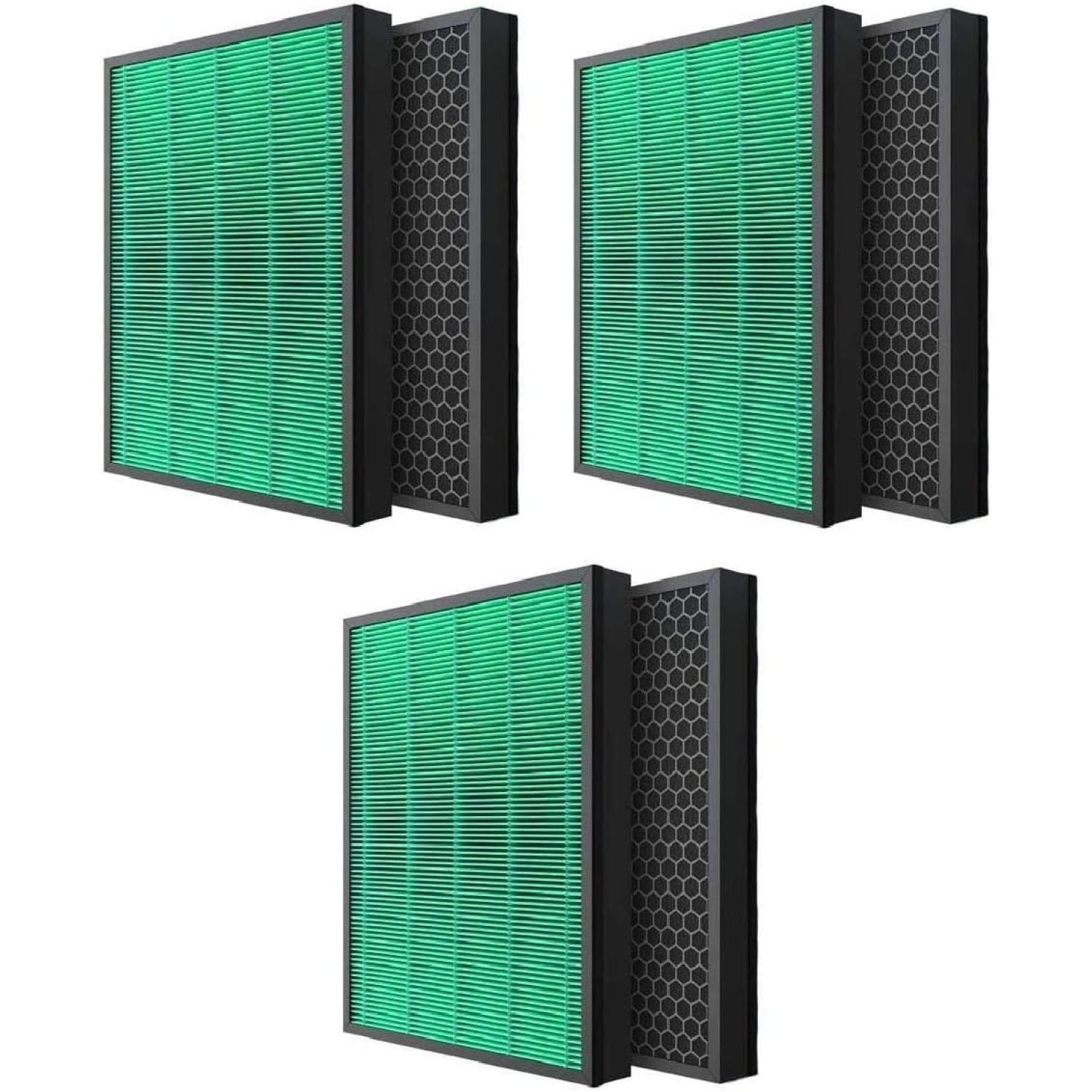 Nispira True HEPA Carbon Filter Replacement Compatible with Coway ...