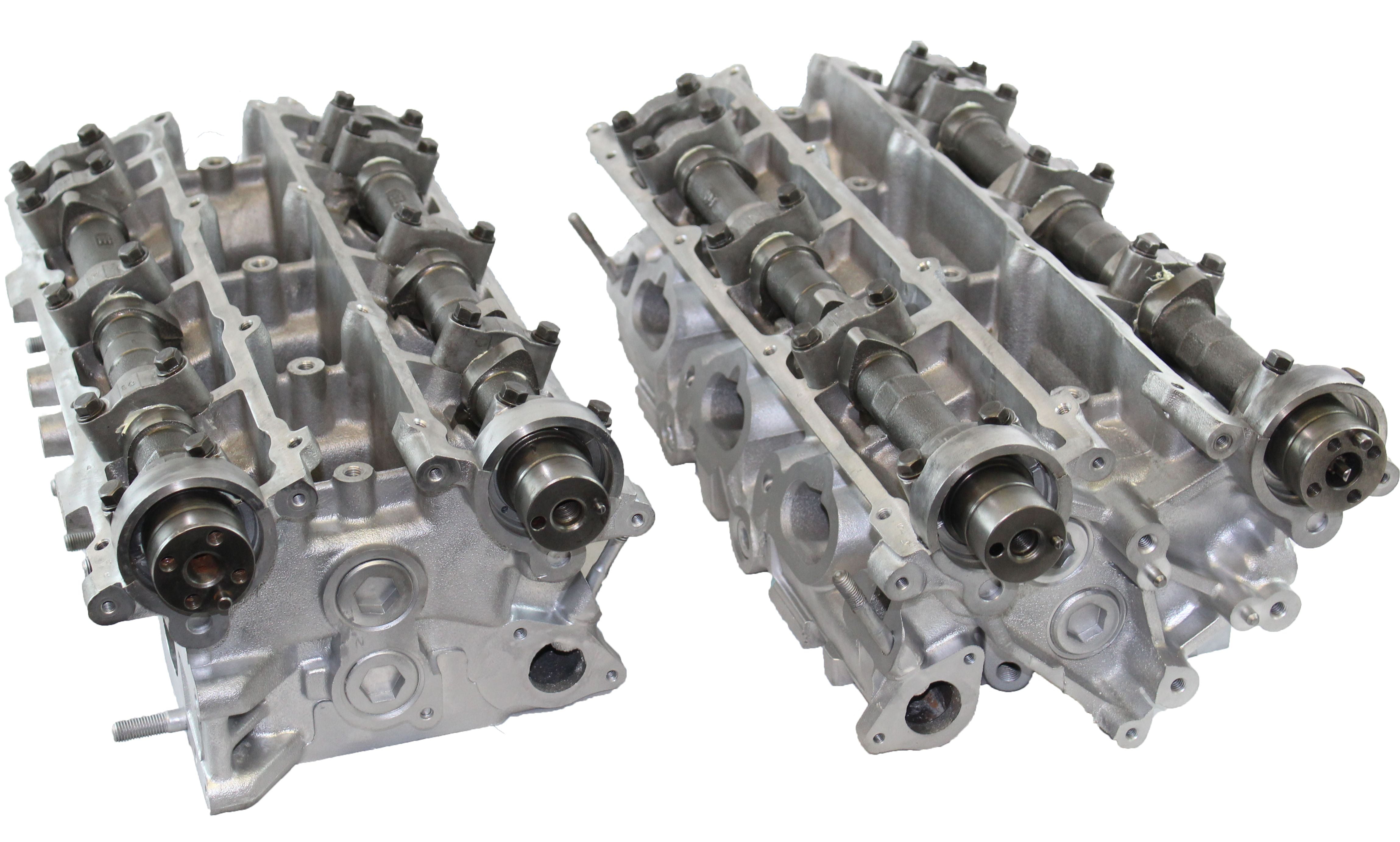 Nissan 300ZX 3.0L DOHC VG30DE Cylinder Heads Pair COMPLETE 1990 - 1992 ...