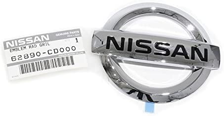 Nissan 350Z 370Z Front Chrome Grille Emblem Nameplate OEM NEW - Walmart.com