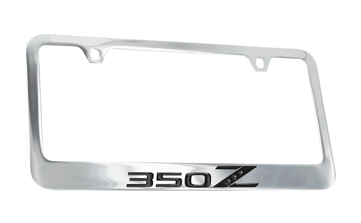 Nissan 350z Chrome Plated Metal License Plate Frame Holder - Walmart.com