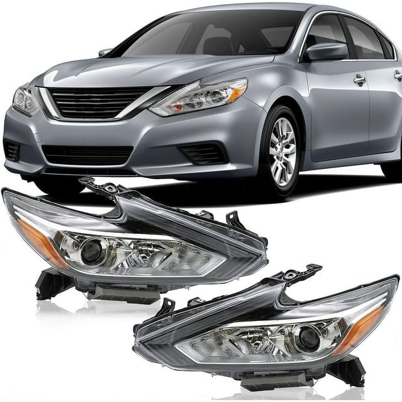 Nissan Altima Headlight Assembly Compatible with 2016 2017 2018 Nissan ...