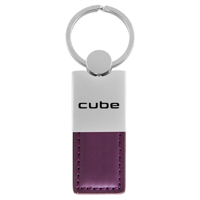 Nissan Cube Duo Rectangular Leather Key Chain (Purple) - Walmart ...