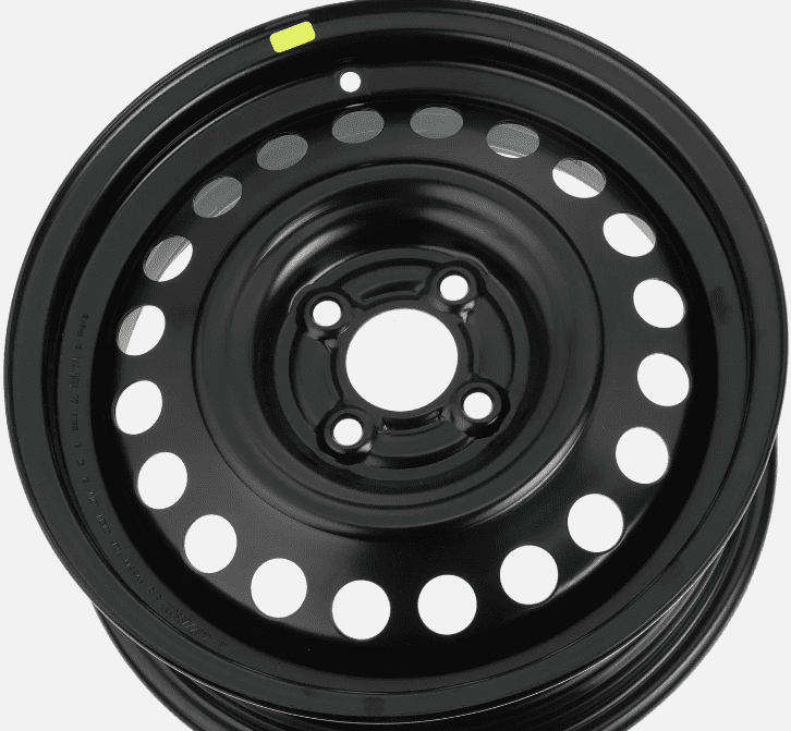 Nissan Fits Versa Wheel 2012-2019 15" Black 403003BA0C - Walmart.com