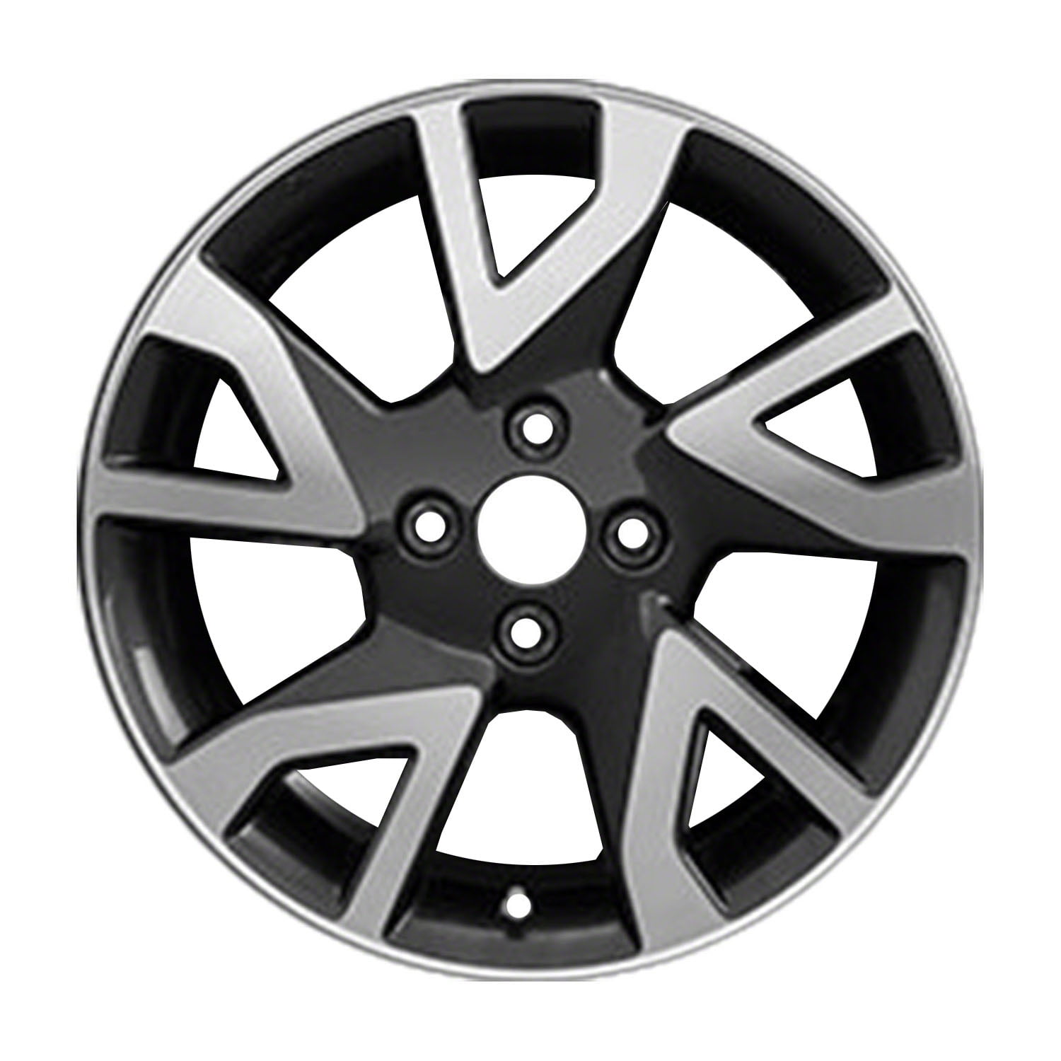 Nissan Fits Versa Wheel 2014-2017 16" Factory OEM 403009MB0A - Walmart.com