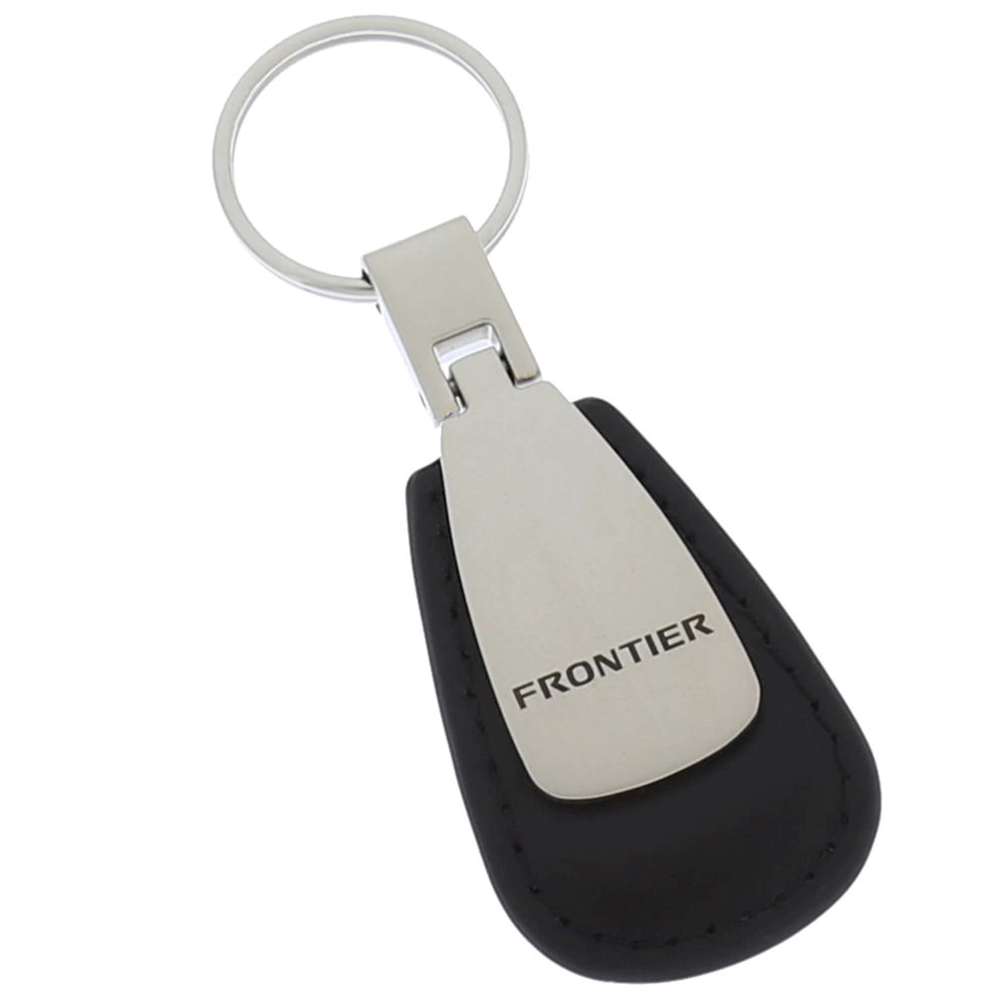 Nissan Frontier Black Leather Tear Drop Key Chain - Walmart.com