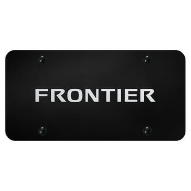 Nissan Pathfinder Laser Etched Logo License Plate (Black) - Walmart.com