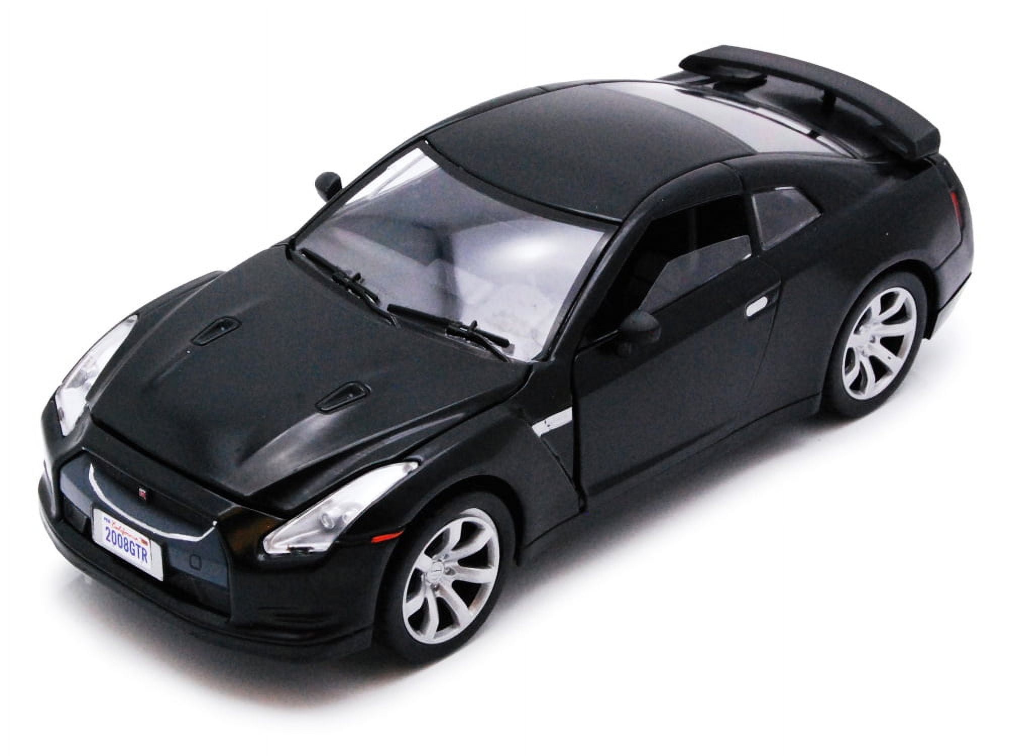 Nissan GT-R, Black - Motormax 73384 - 1/24 scale Diecast Model Toy Car ...