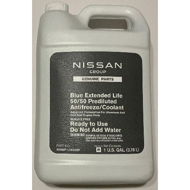 Nissan Genuine Nissan Coolant Antifreeze Blue Long Life 2 Gallons Set ...