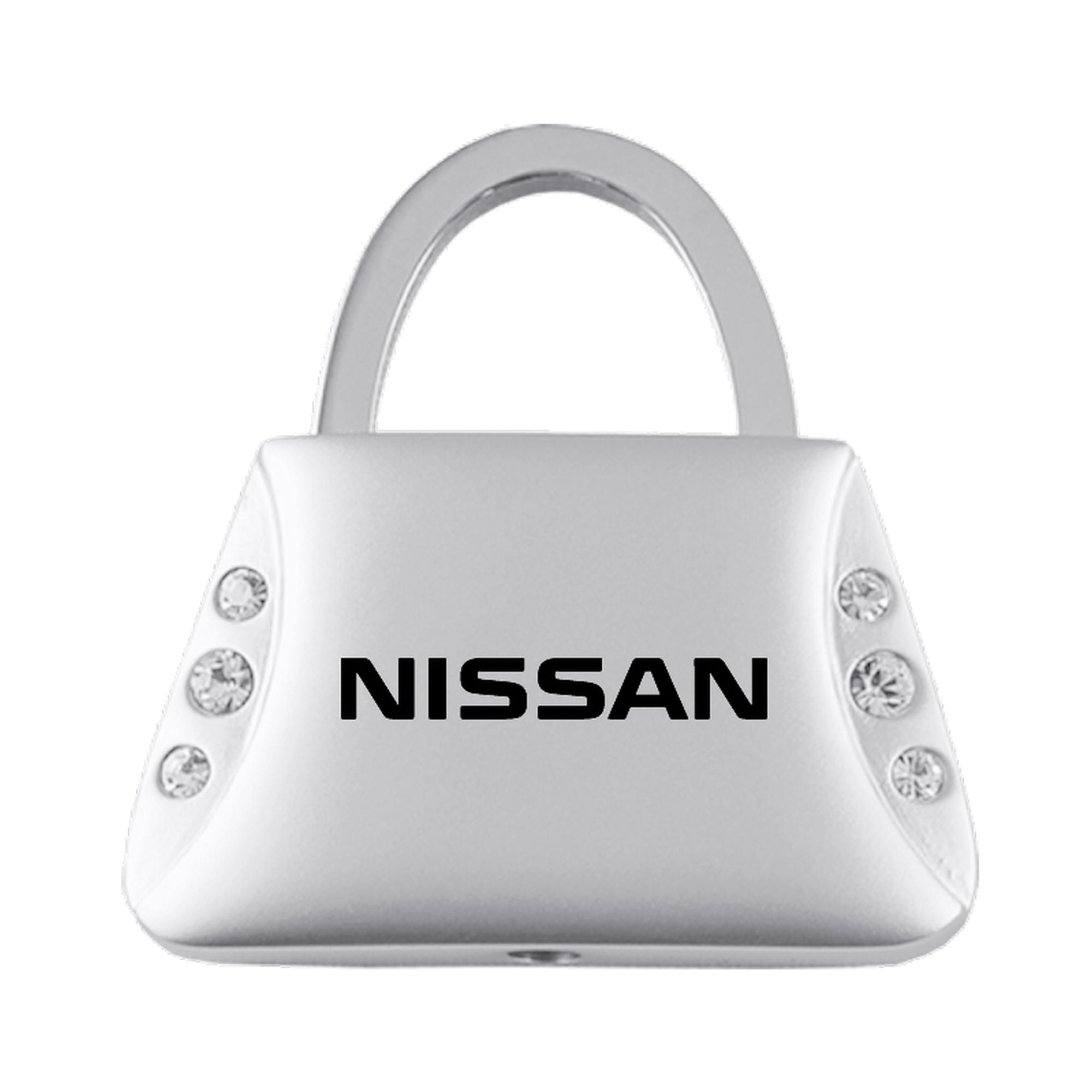 Nissan Jeweled Purse Shape Key Ring (Silver) - Walmart.com