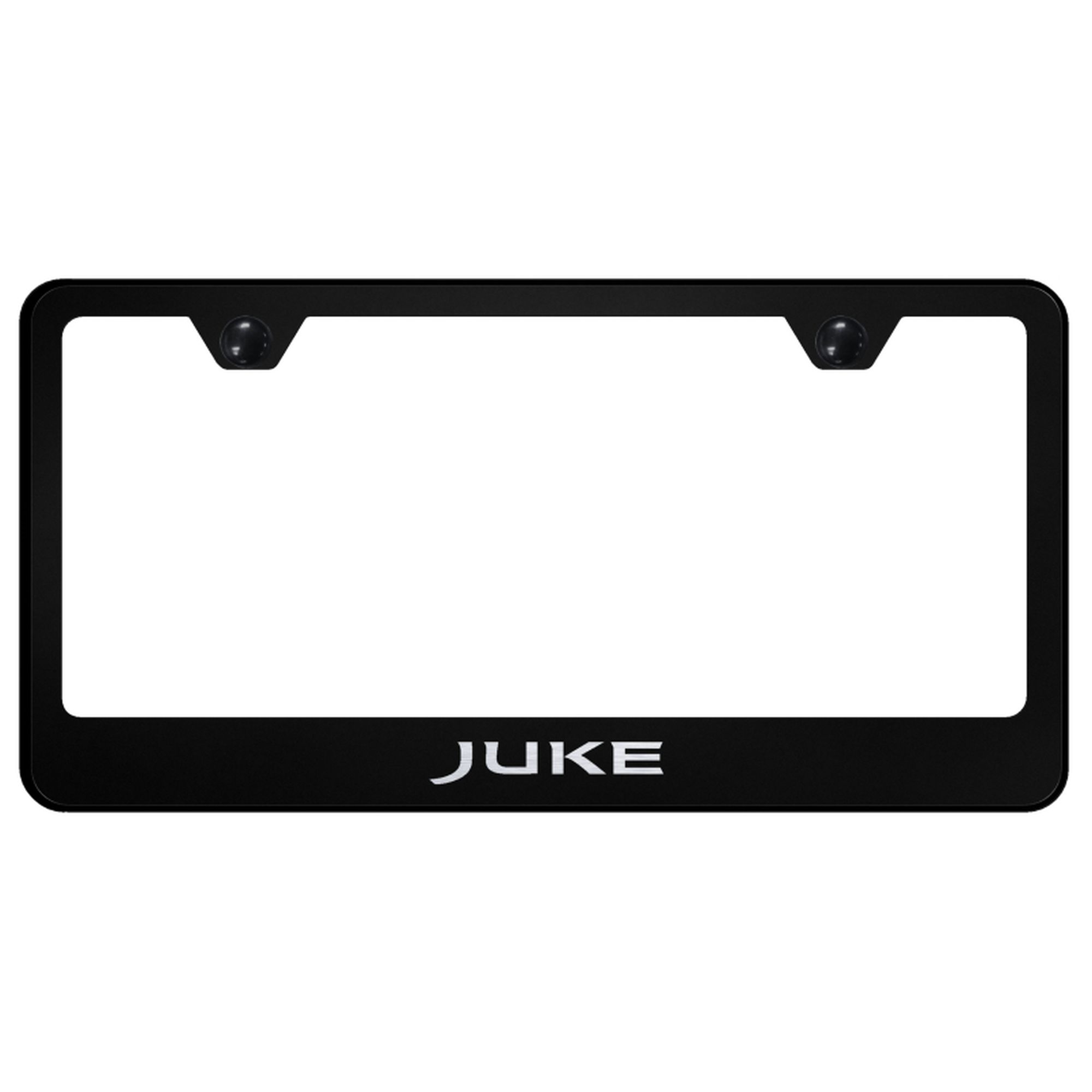 Nissan Juke Laser Etched Logo Stainless Steel License Plate Frame ...