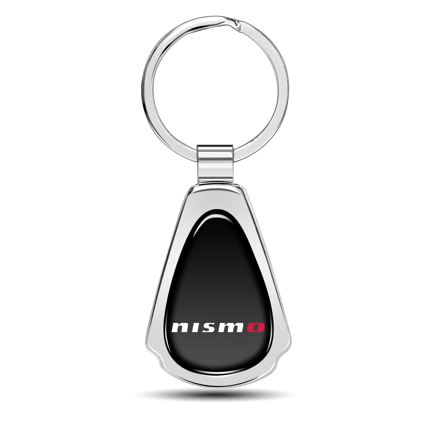 Nissan NISMO Black Dome Chrome Metal Teardrop Key Chain - Walmart.com