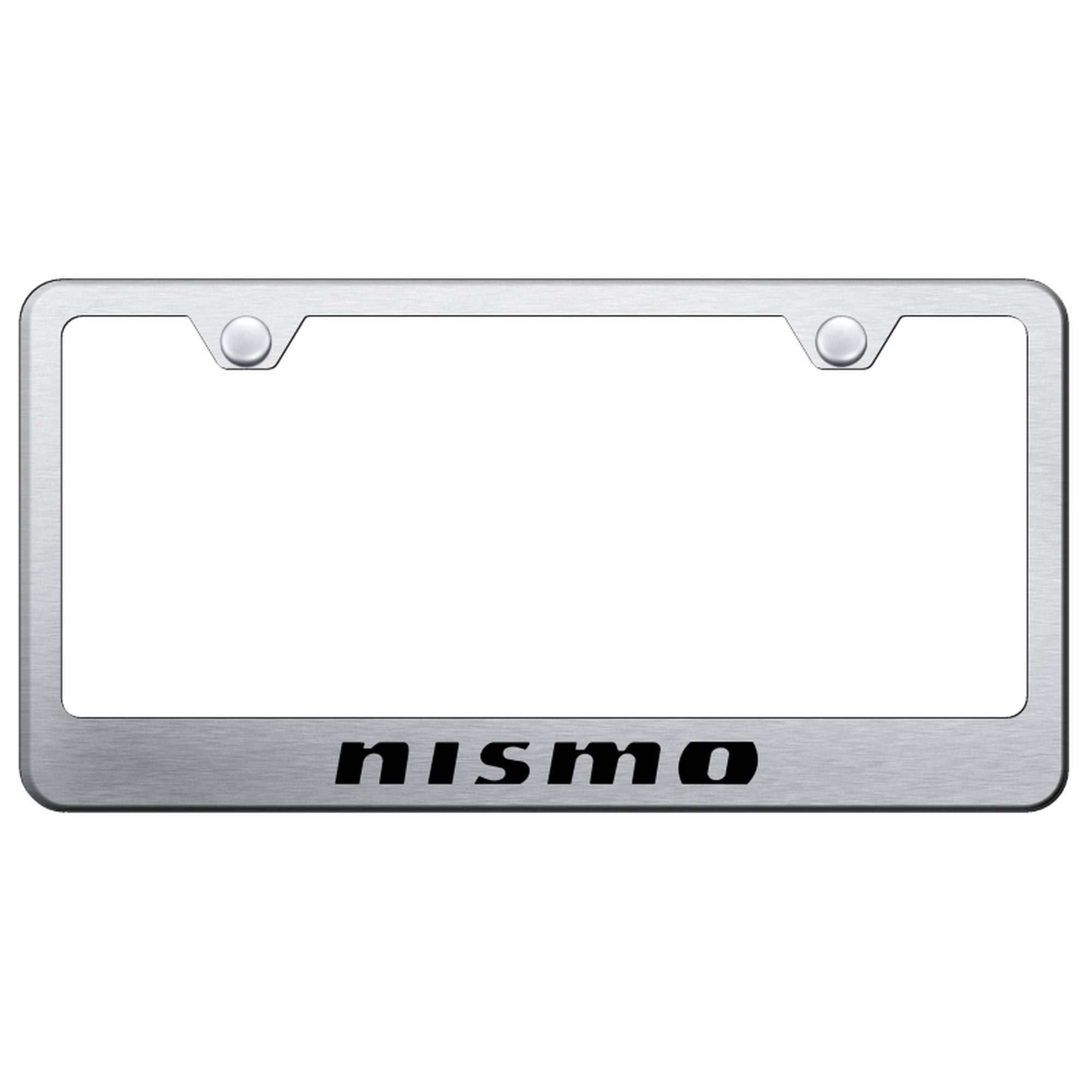 Nissan Nismo Laser Etched Logo Stainless Steel License Plate Frame ...