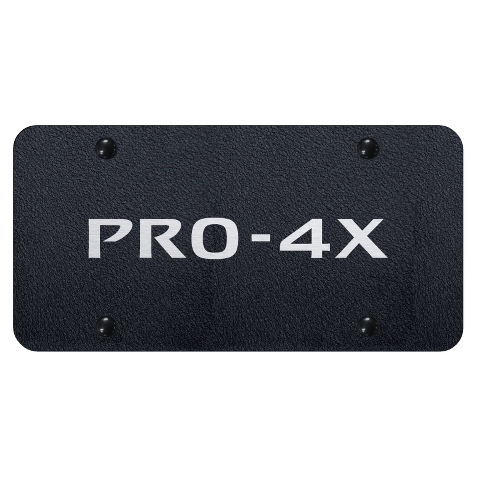 Au-TOMOTIVE GOLD Nissan Pro-4X Laser Etched Logo License Plate, Black ...
