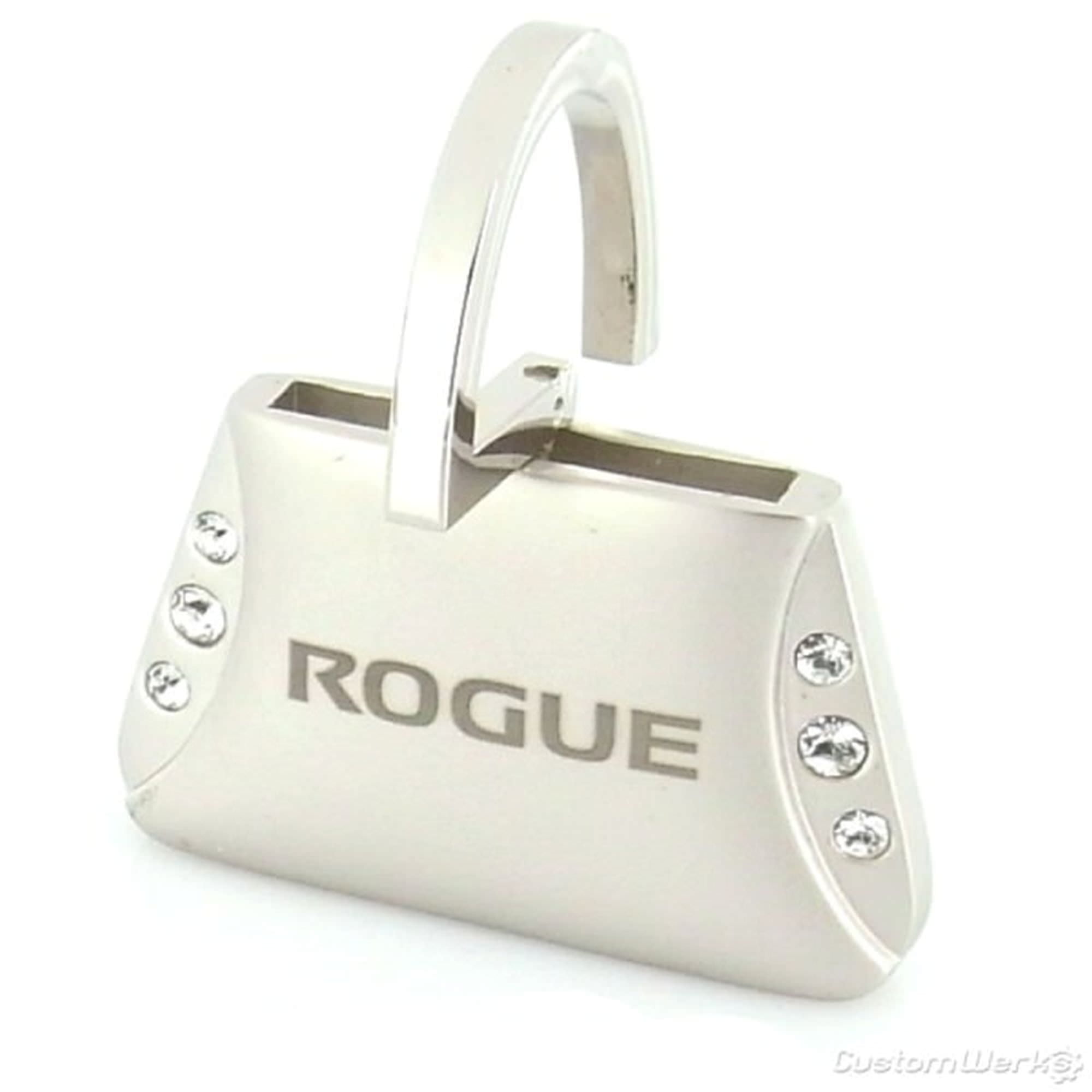 Nissan Rogue Purse Shape Keychain (Chrome) - Walmart.com
