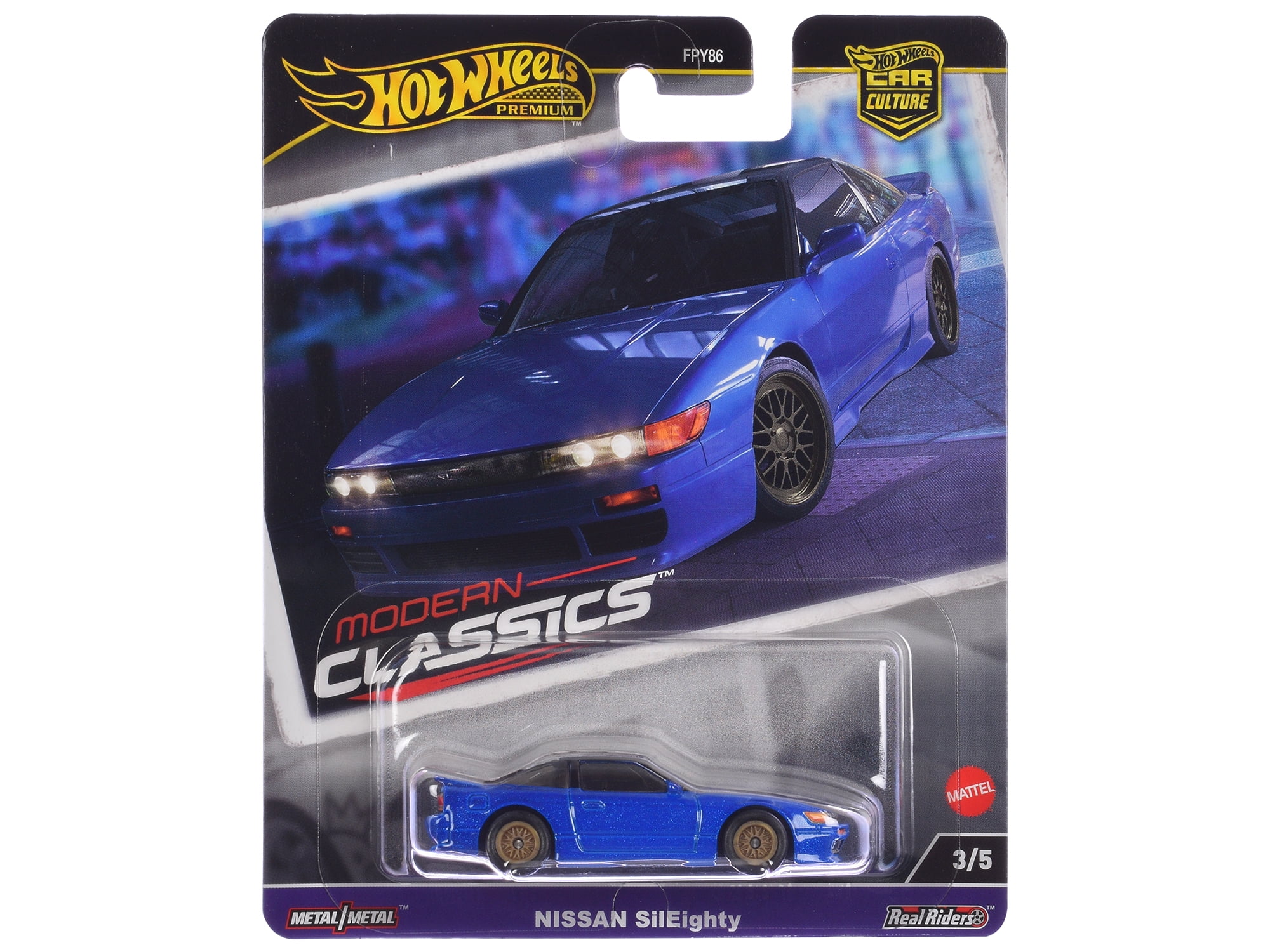 Nissan SilEighty Blue Metallic "Modern Classics" Series Diecast Model ...