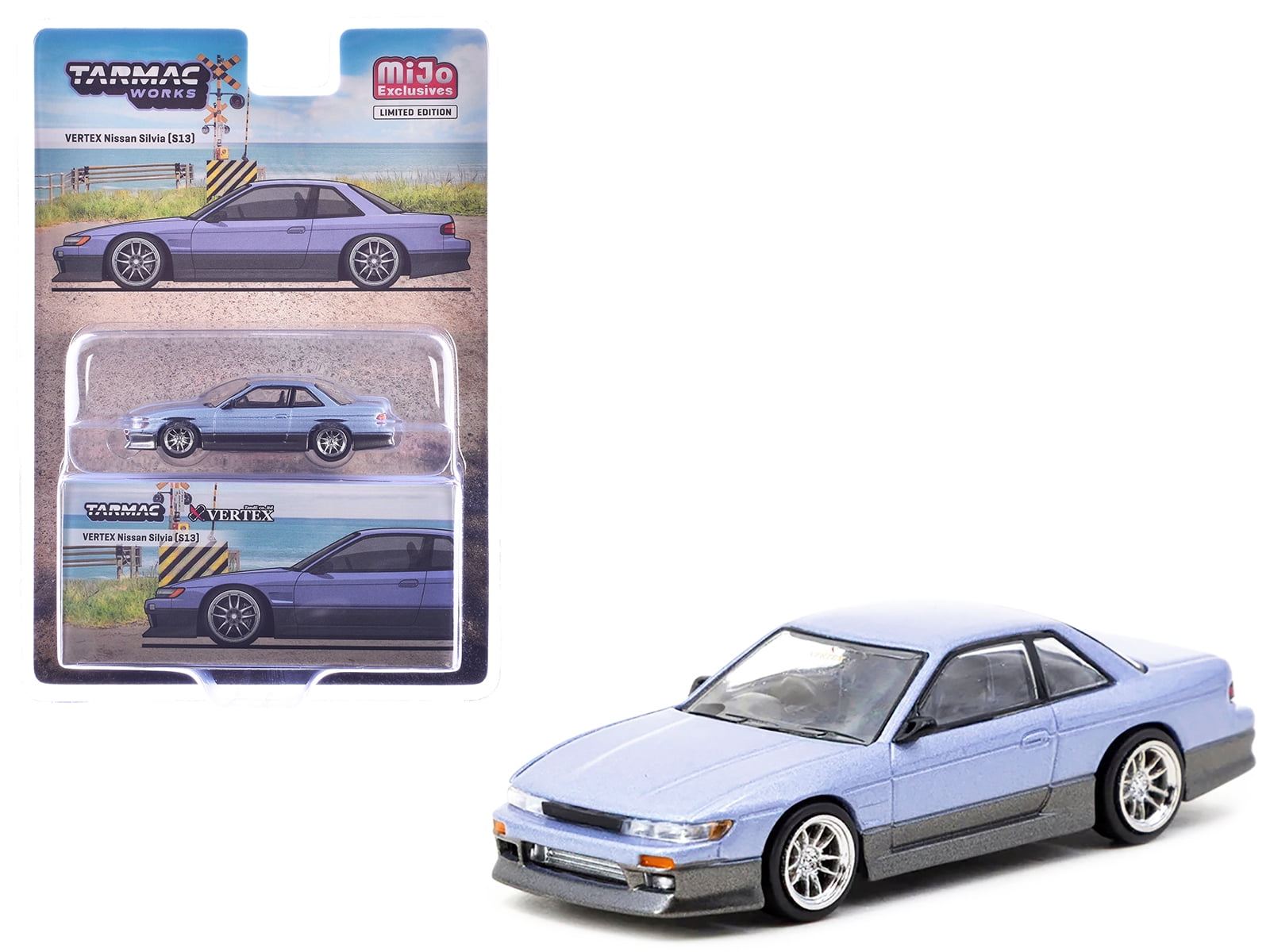 Nissan Silvia (S13) Vertex RHD (Right Hand Drive) Blue Metallic and ...