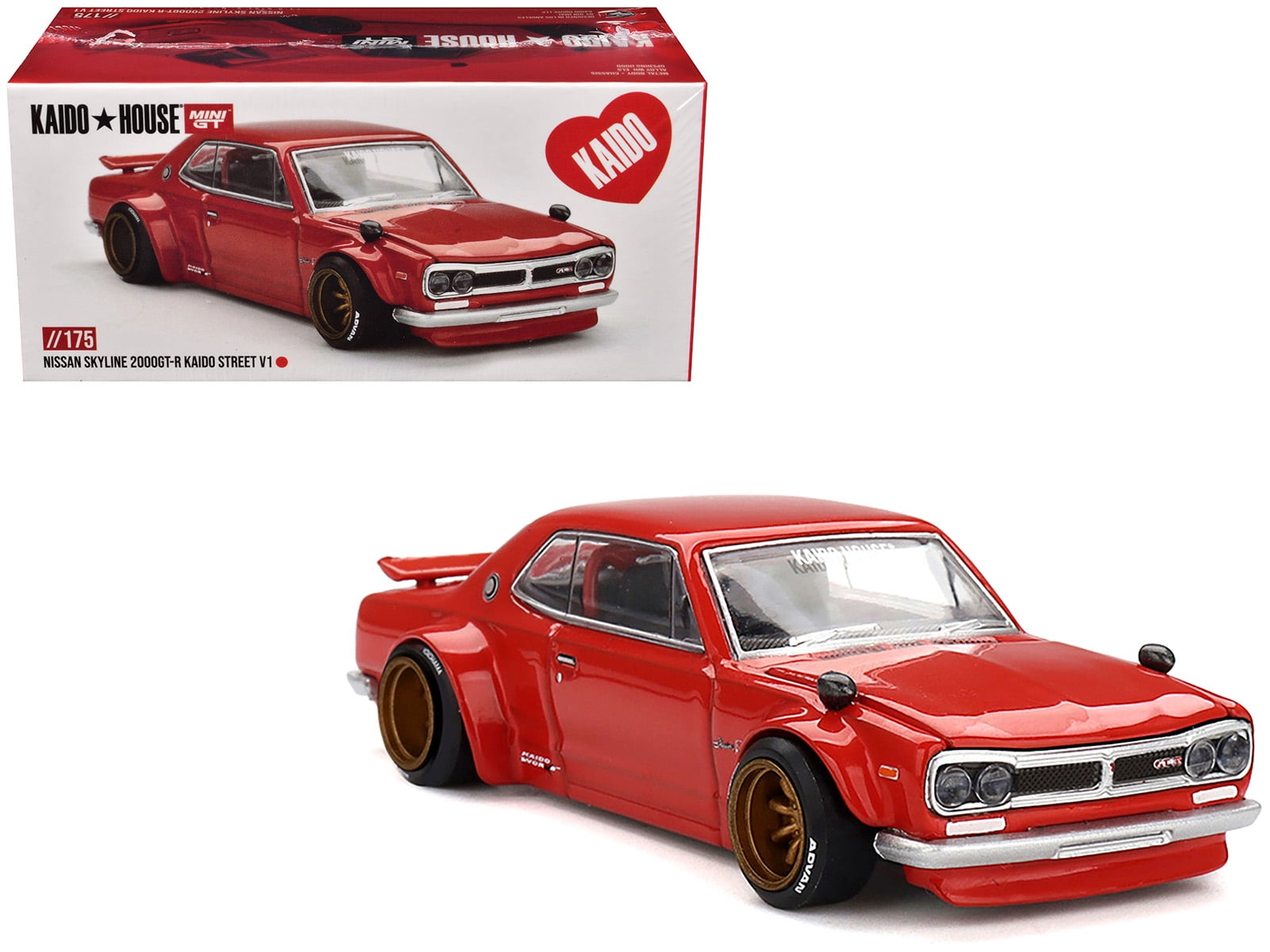 Nissan Skyline 2000GT-R (KPGC10) "Kaido Street V1" RHD (Right Hand ...