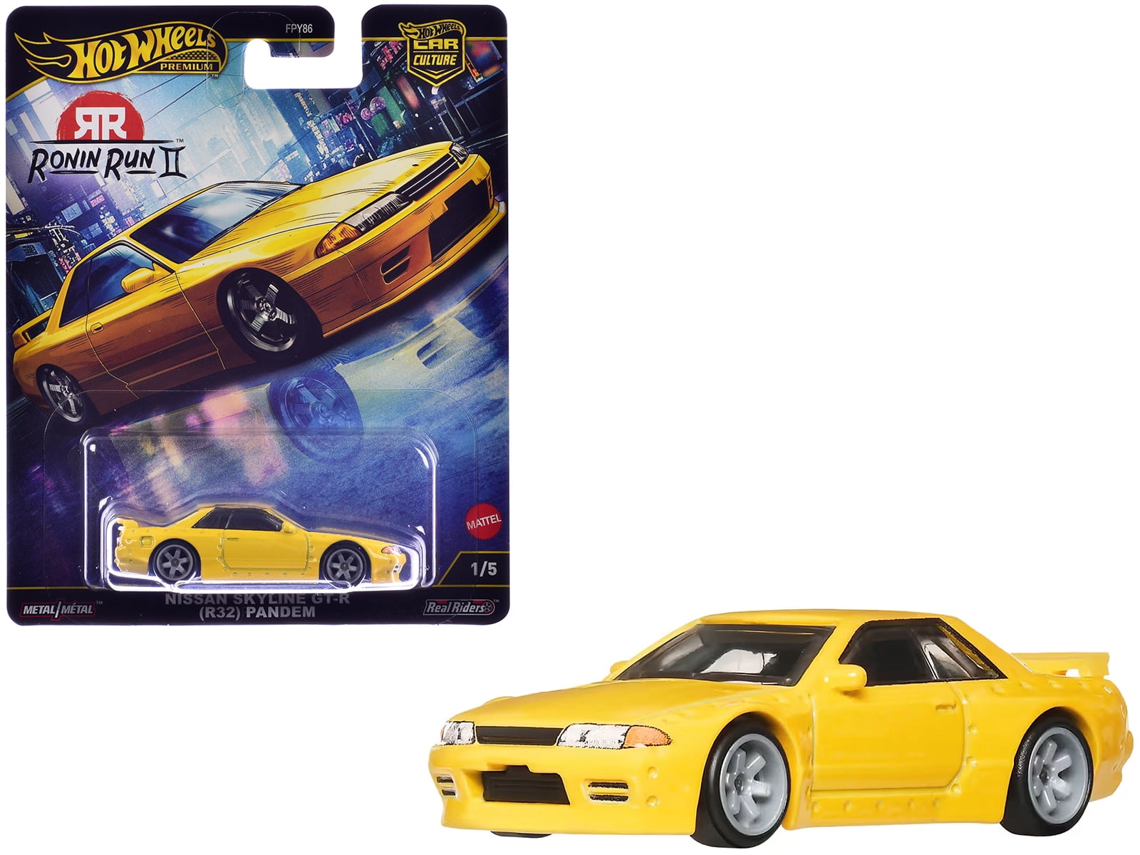 Nissan Skyline GT-R (R32) Pandem RHD (Right Hand Drive) Yellow "Ronin ...