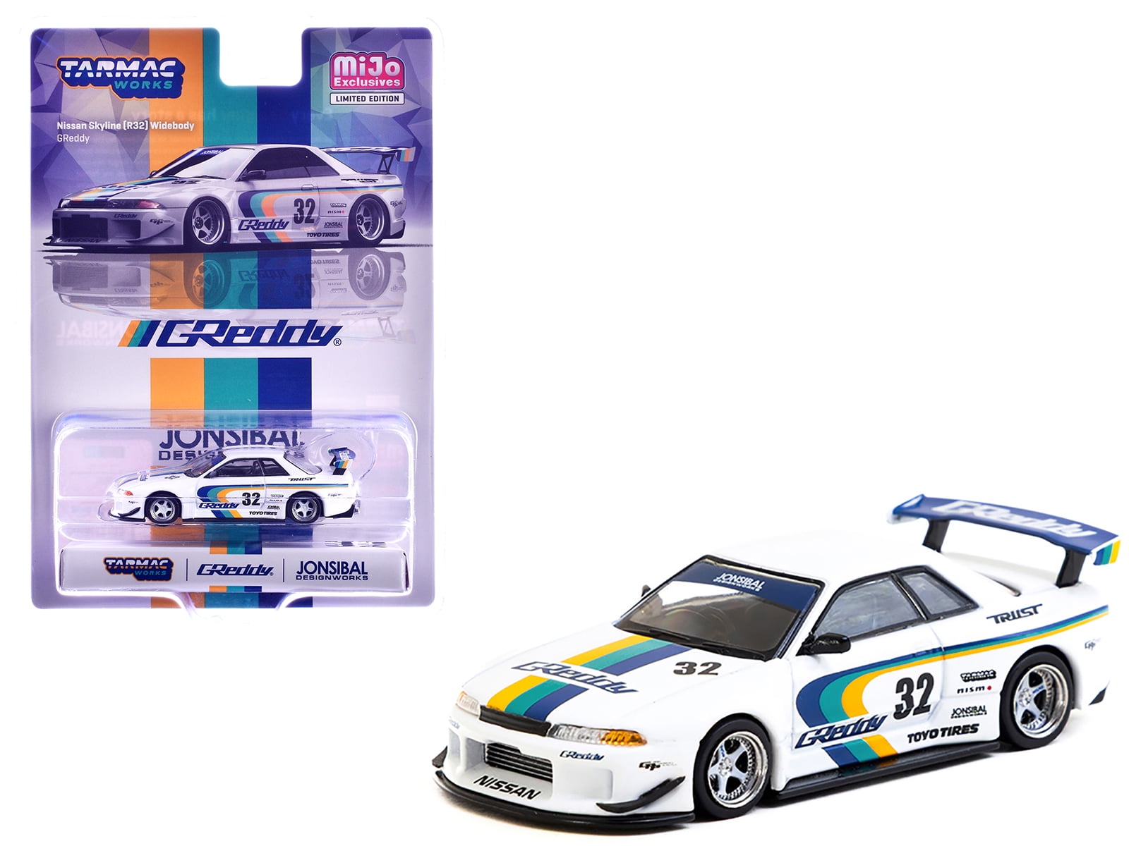 Nissan Skyline GT-R (R32) Widebody RHD #32 "Greddy - Jonsibal ...