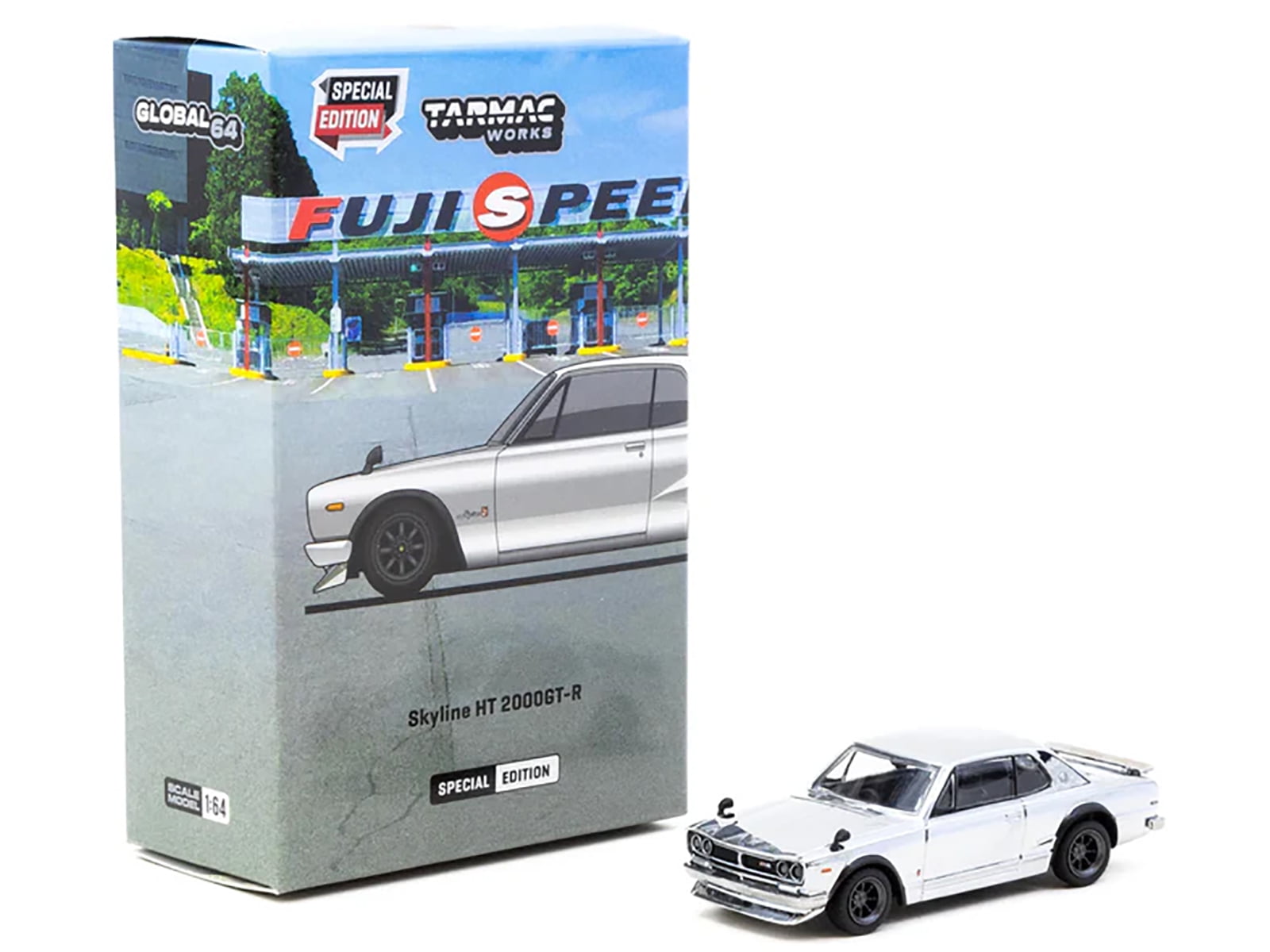 Nissan Skyline HT 2000GT-R RHD (Right Hand Drive) Silver Chrome "Japan ...