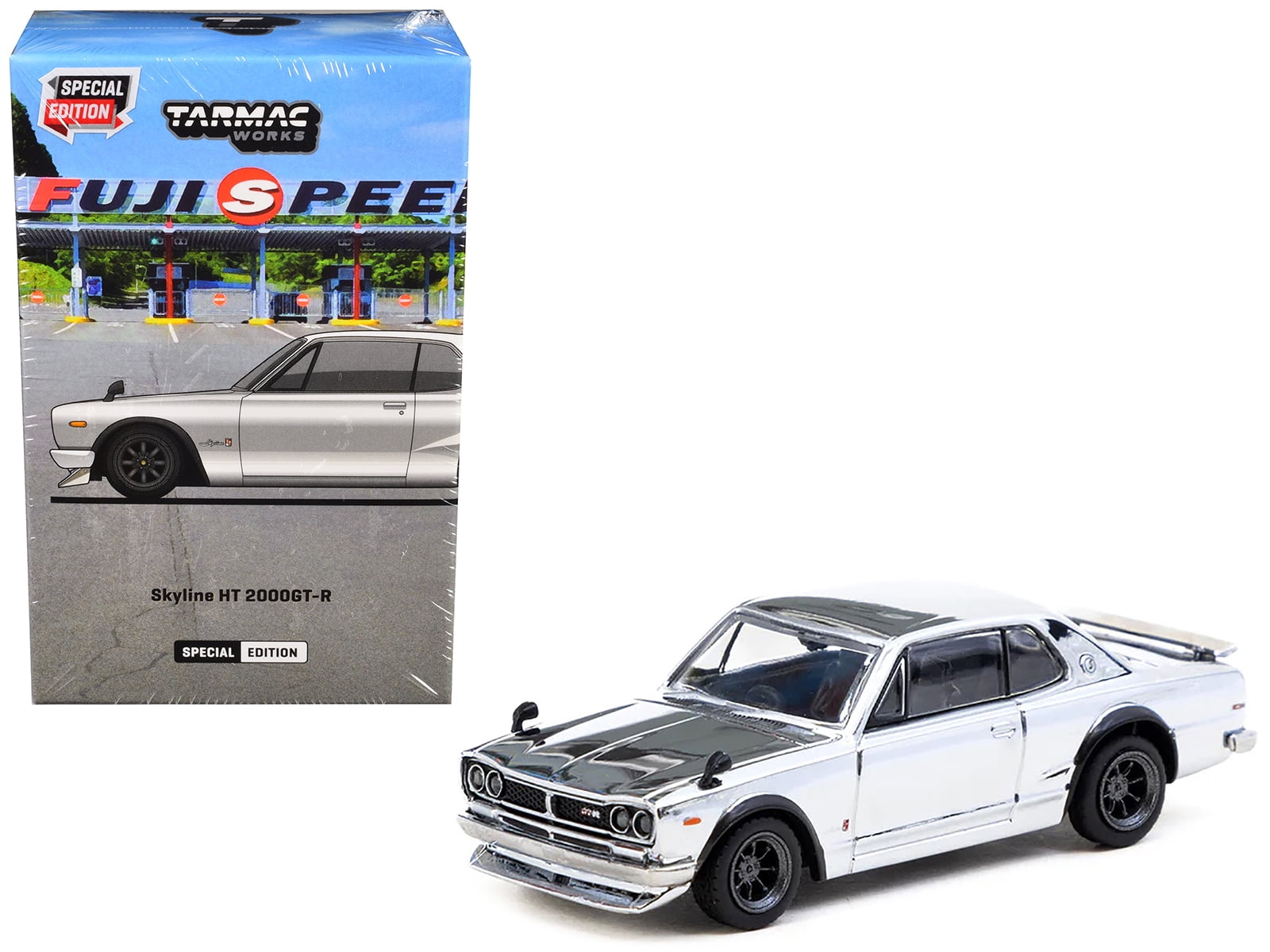 Nissan Skyline HT 2000GT-R RHD Silver Chrome "Japan Special Edition ...