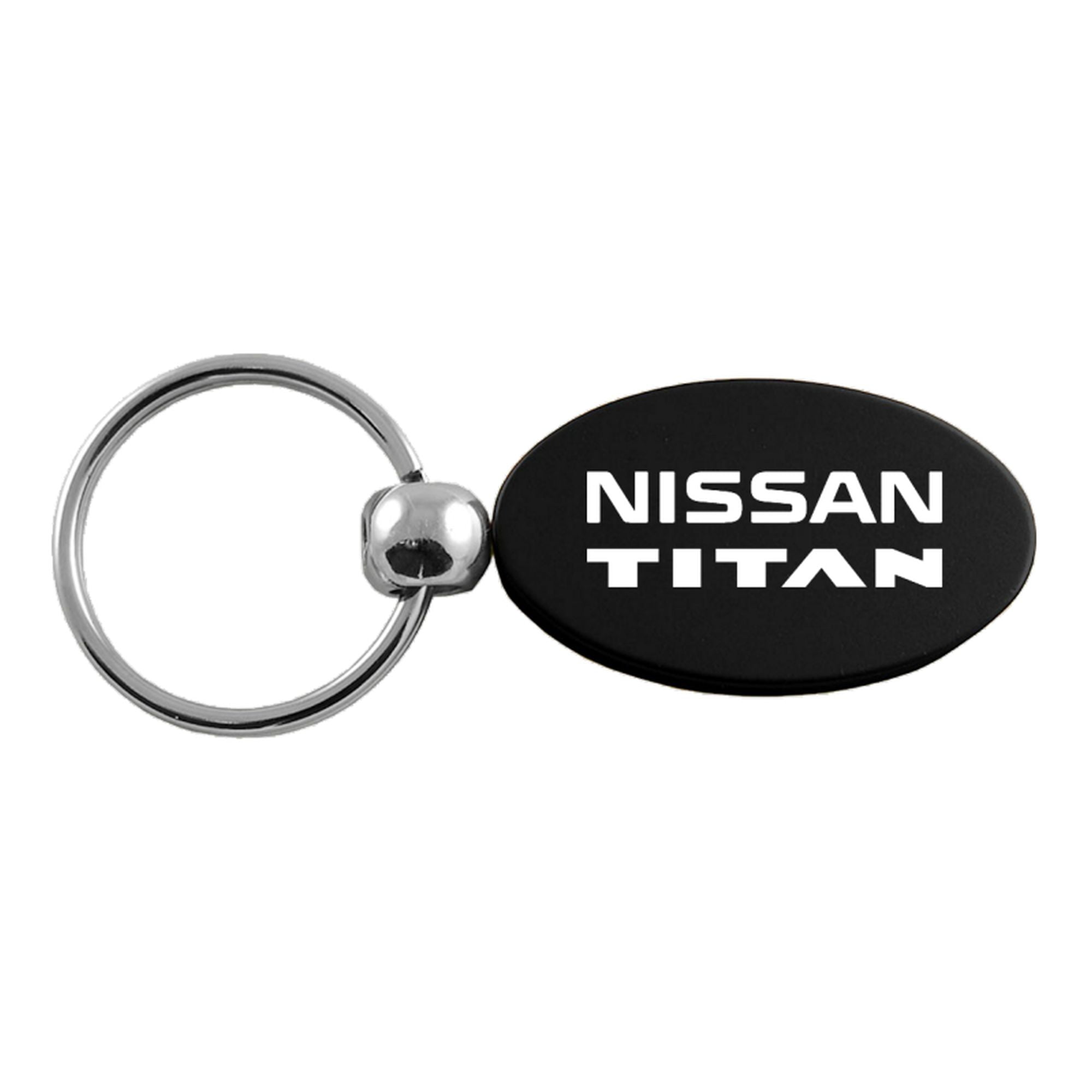 Nissan Titan Oval Key Ring (Black) - Walmart.com