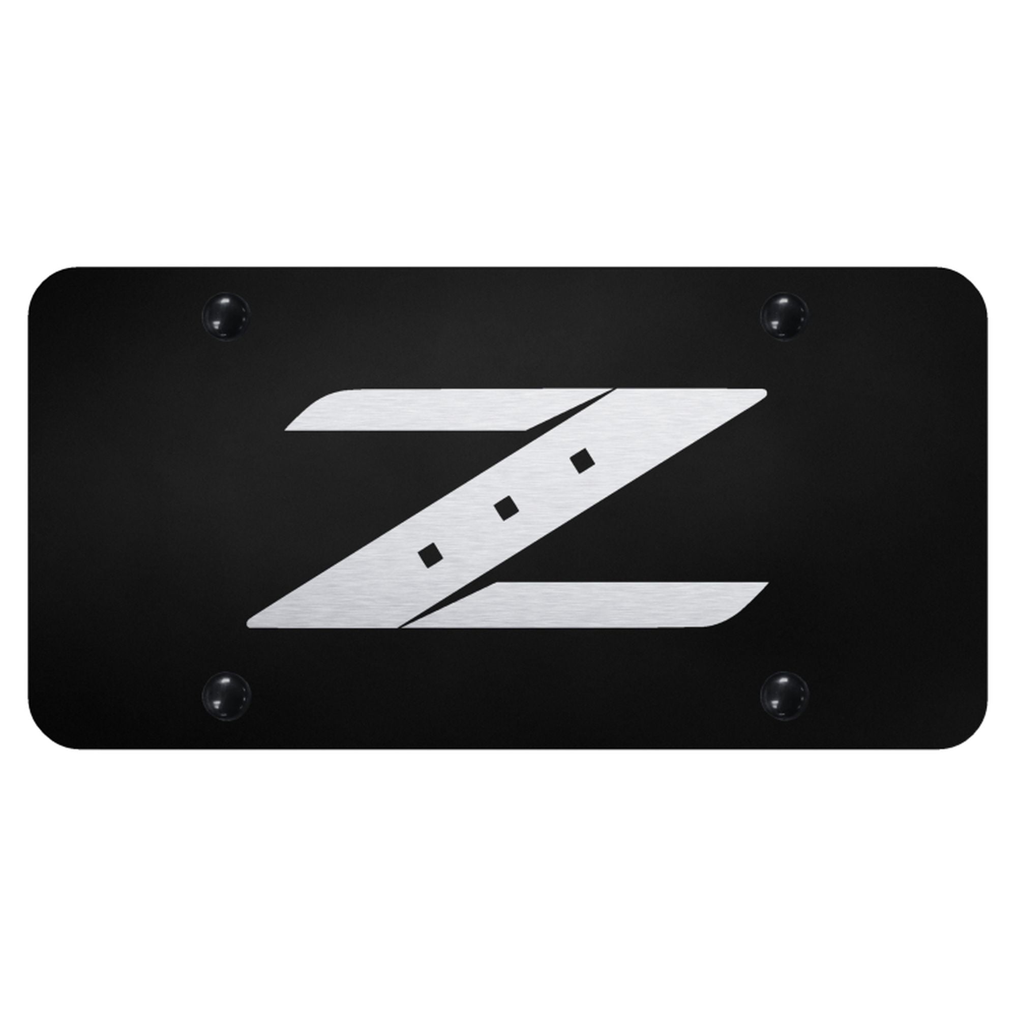 Nissan Z Laser Etched Logo License Plate (Black) - Walmart.com