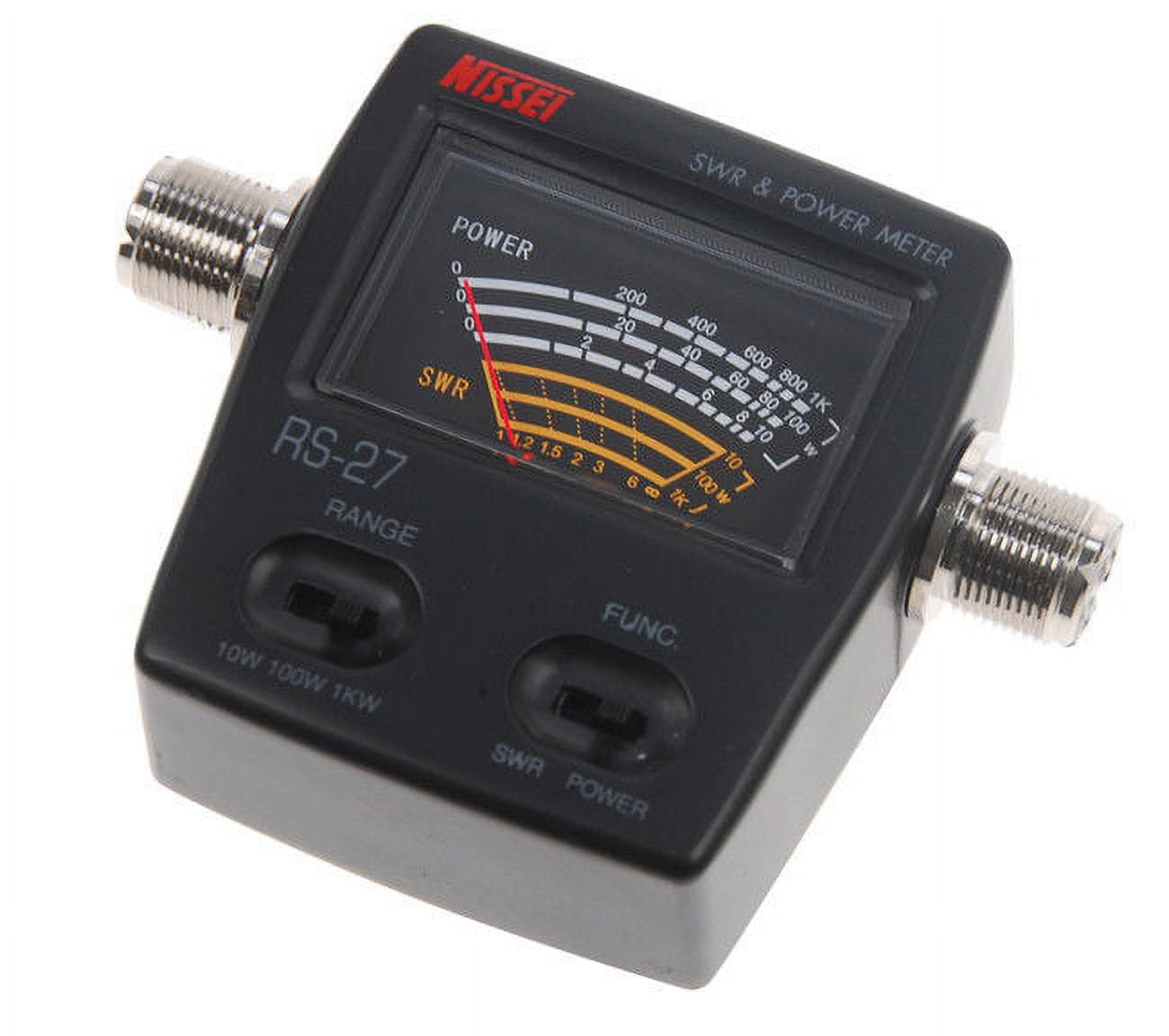 Nissei RS-27 CB/10M 1KW SWR & Power Meter 26-30 MHz - Walmart.com