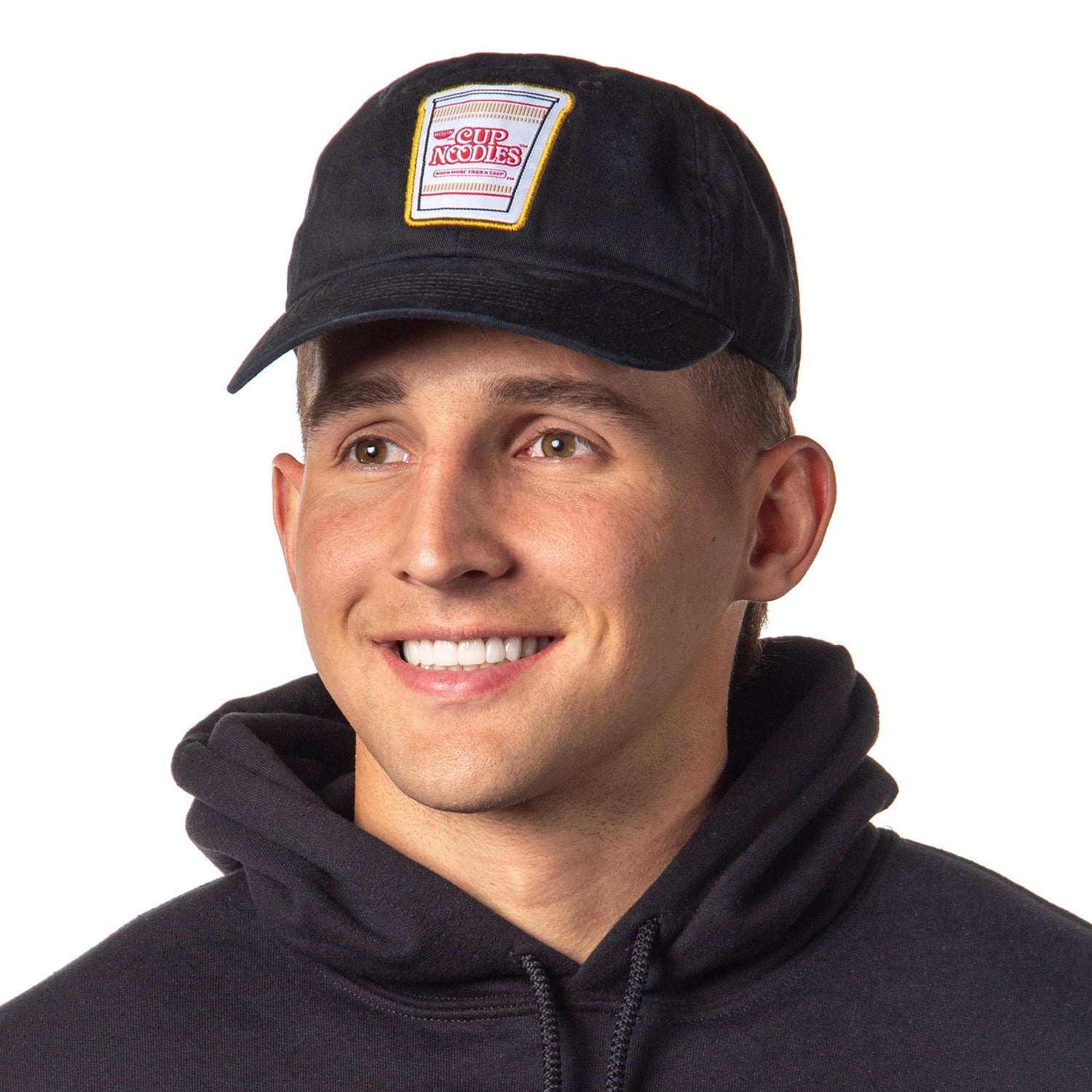 Nissin Cup Noodles Ramen Embroidered Adjustable Dad Hat Cap - Walmart.com