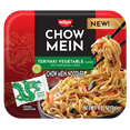 Nissin Foods Chow Mein Instant Noodles, Teriyaki Vegetable Flavor, 4.0 oz Tray, Shelf-Stable ...