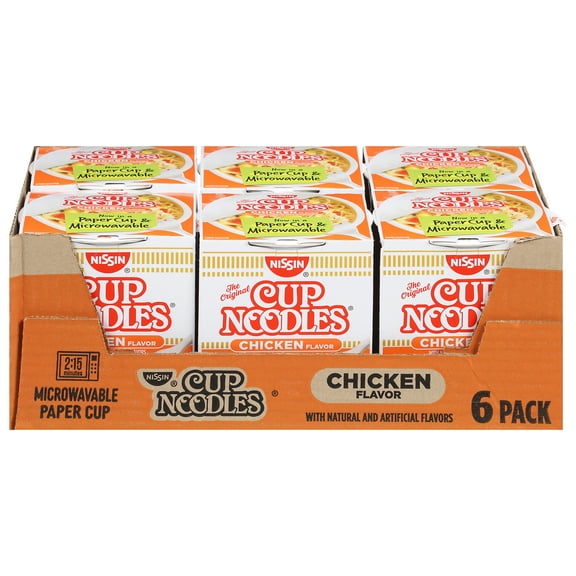 Nissin Top Ramen Instant Chicken Flavored Ramen Noodle Soup, 12 Packs ...