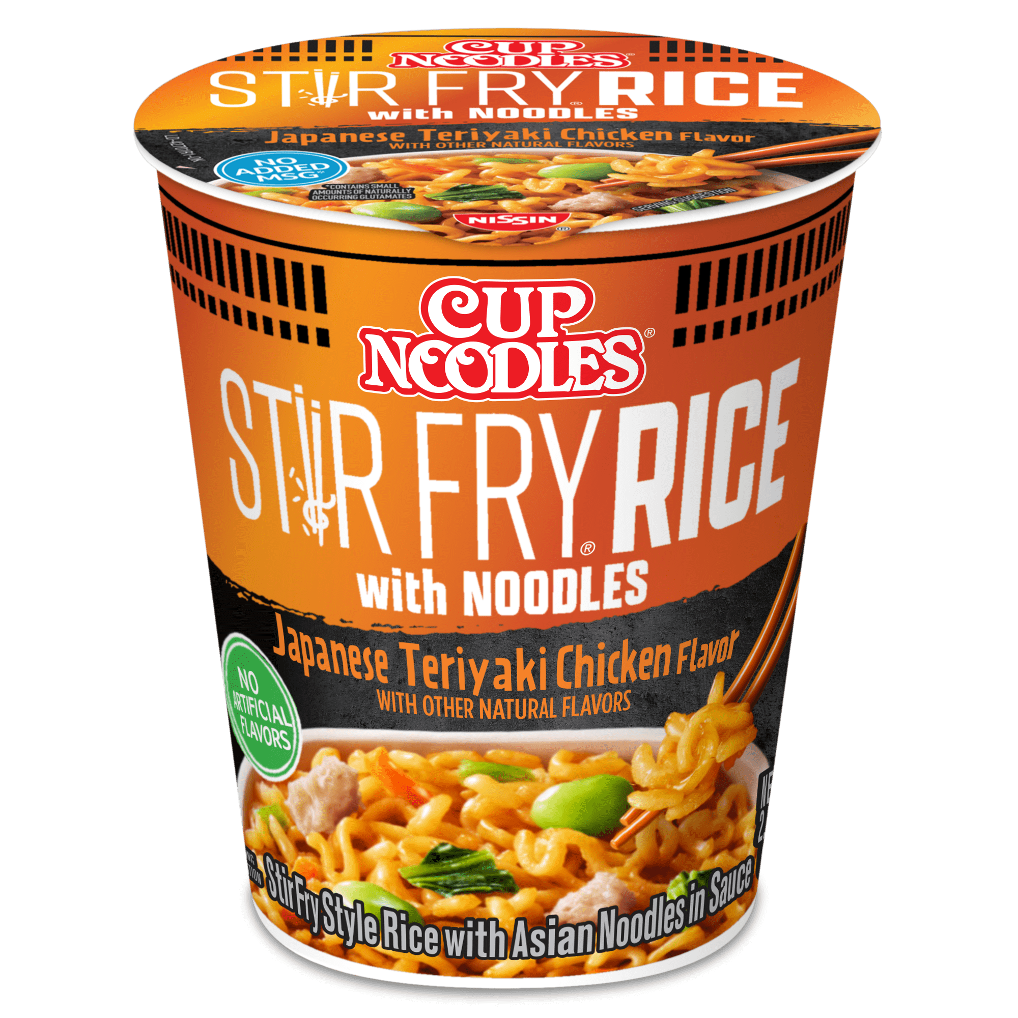 Nissin Cup Noodles Stir Fry Asian Instant Flavor Food, Teriyaki Chicken ...