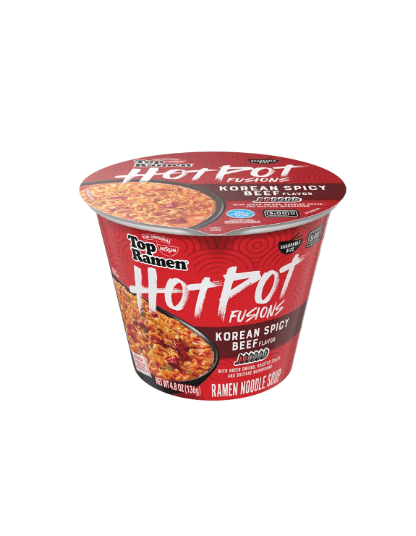 Nissin Hot Pot Korean Spicy Beef – 4.8 oz (6-Pack) (Includes Bimsy ...