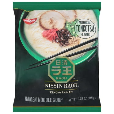 Nissin RAOH Ramen Noodle Soup Umami Tonkotsu 6-PACK X 3.53 Oz (2LBS) - Walmart.com