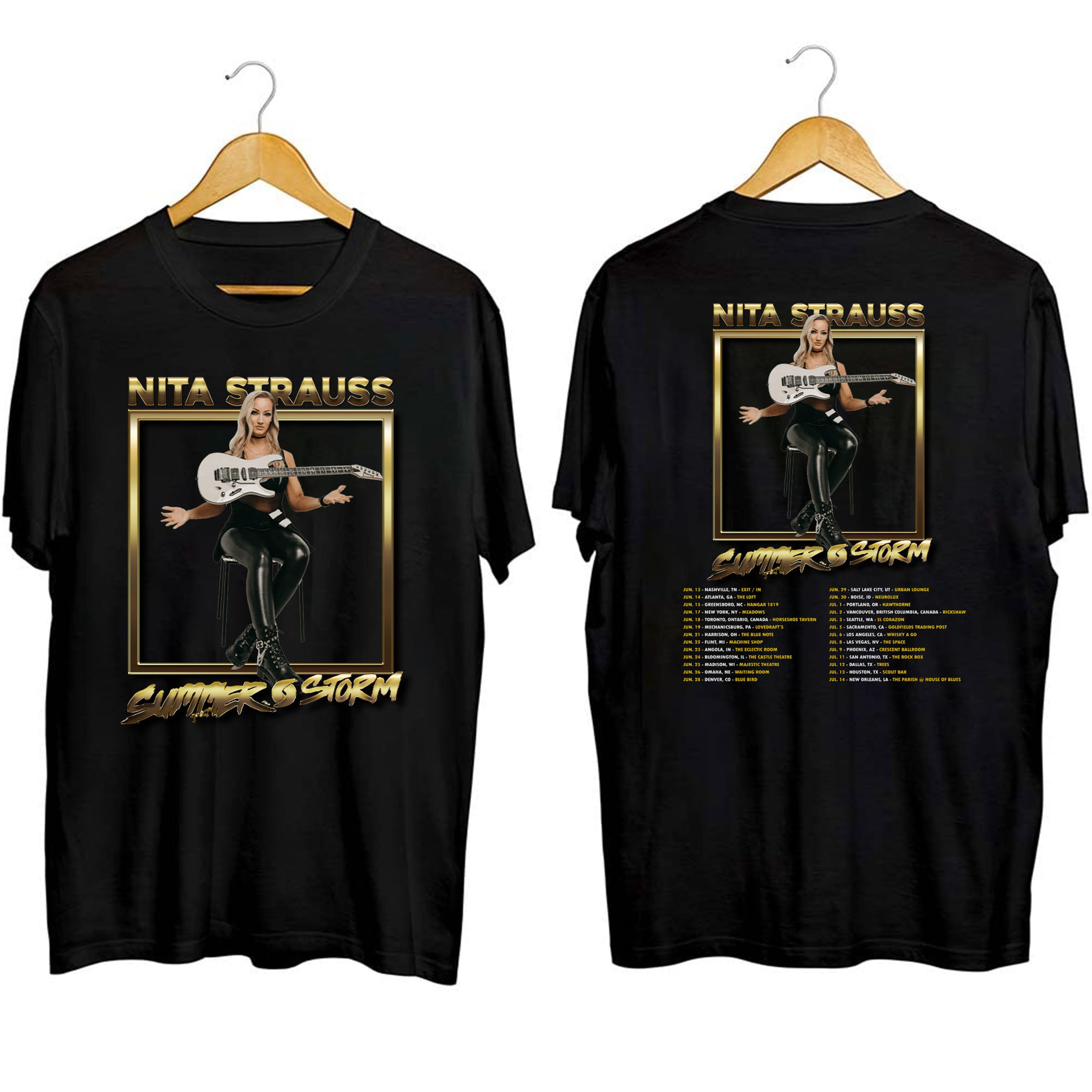Nita Strauss Summer Storm 2023 Tour T-shirt, Nita Strauss 2023 Concert ... Nita Strauss Summer Storm 2023 Tour T-shirt, Nita Strauss 2023 Concert ...